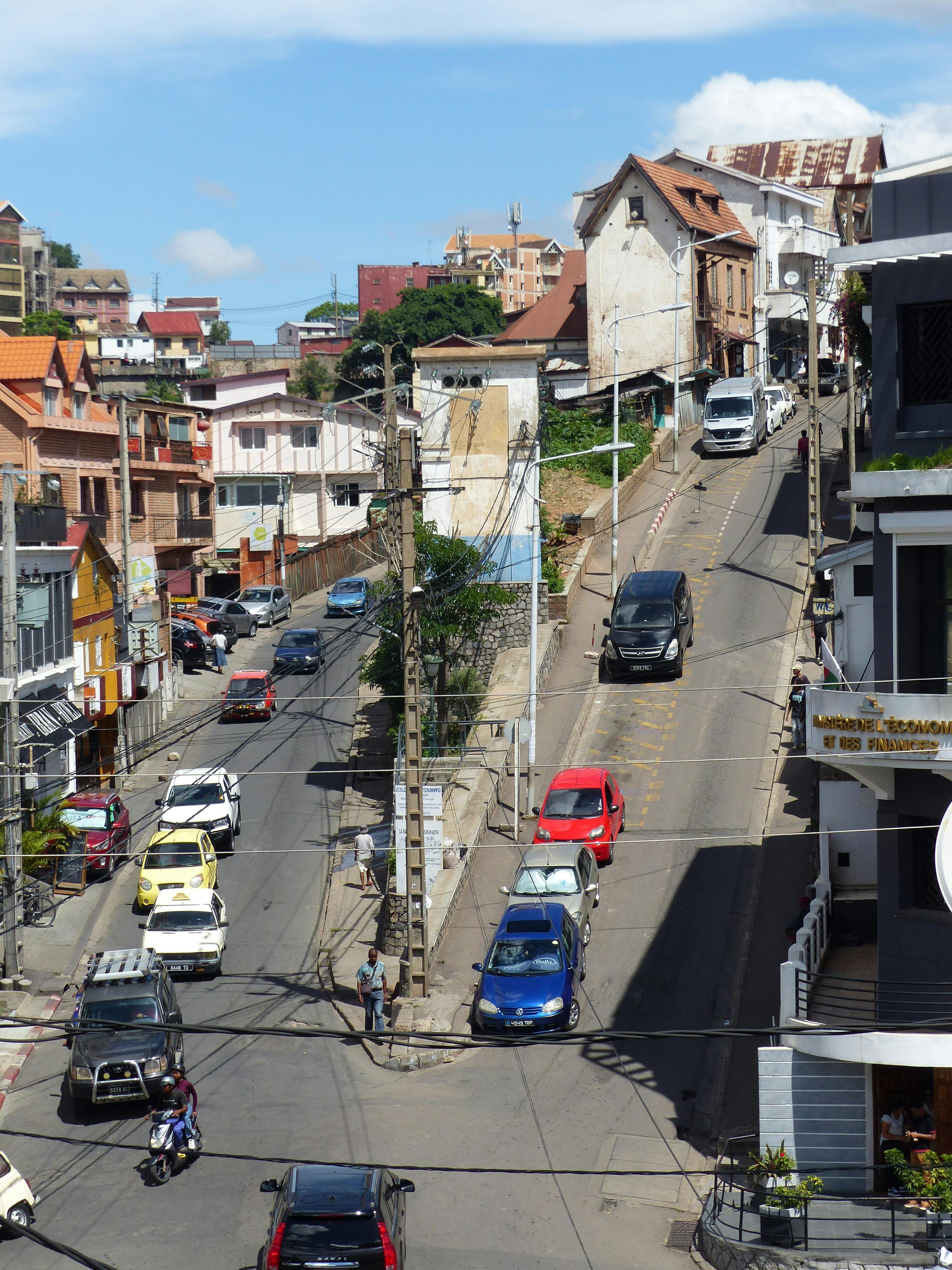 Cars on a Street in Madagascar · Free Stock Photo
