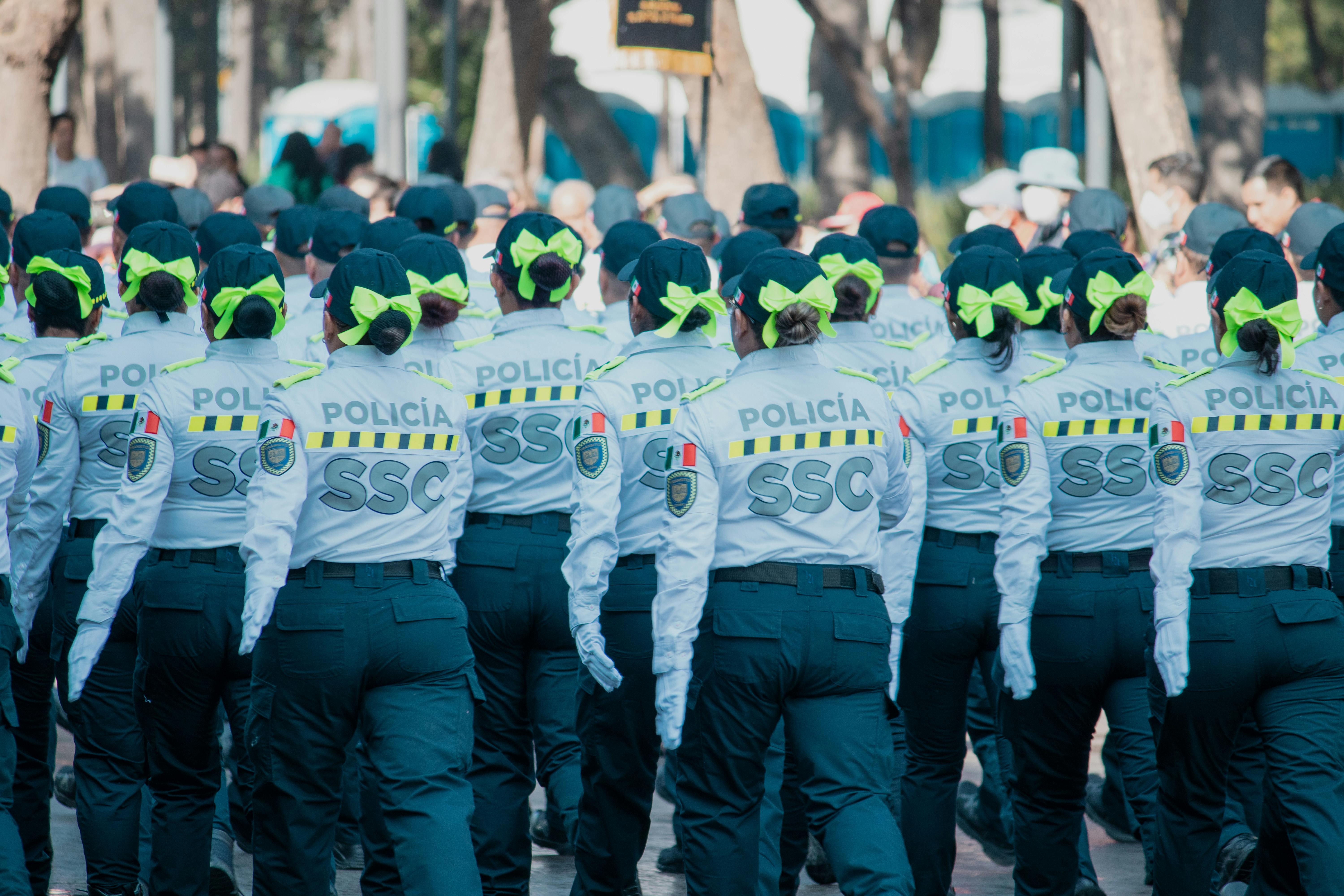 Women during Parade of Police · Free Stock Photo