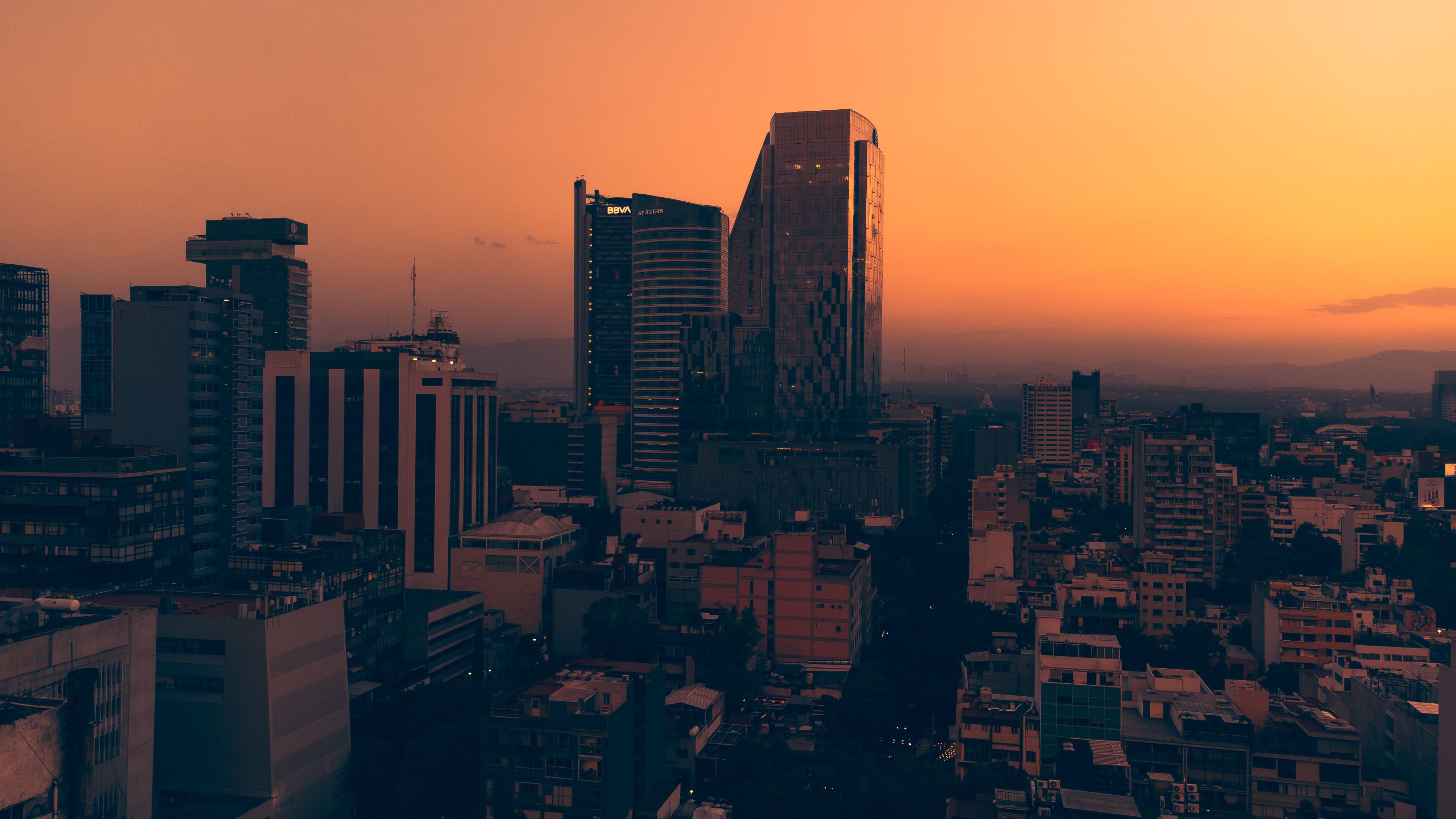 Mexico City Sunset