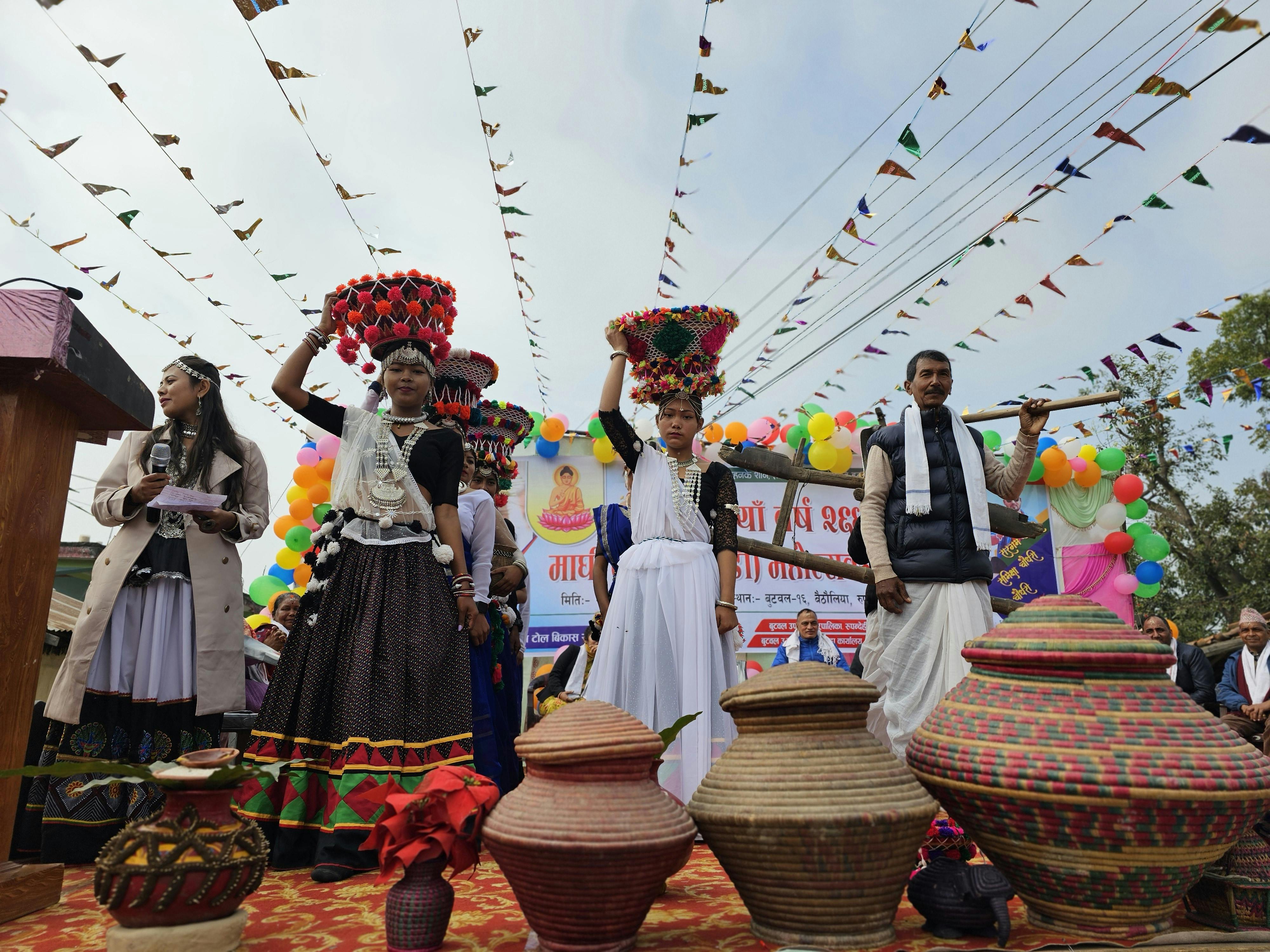 Women in Traditional Clothing for Festival · Free Stock Photo