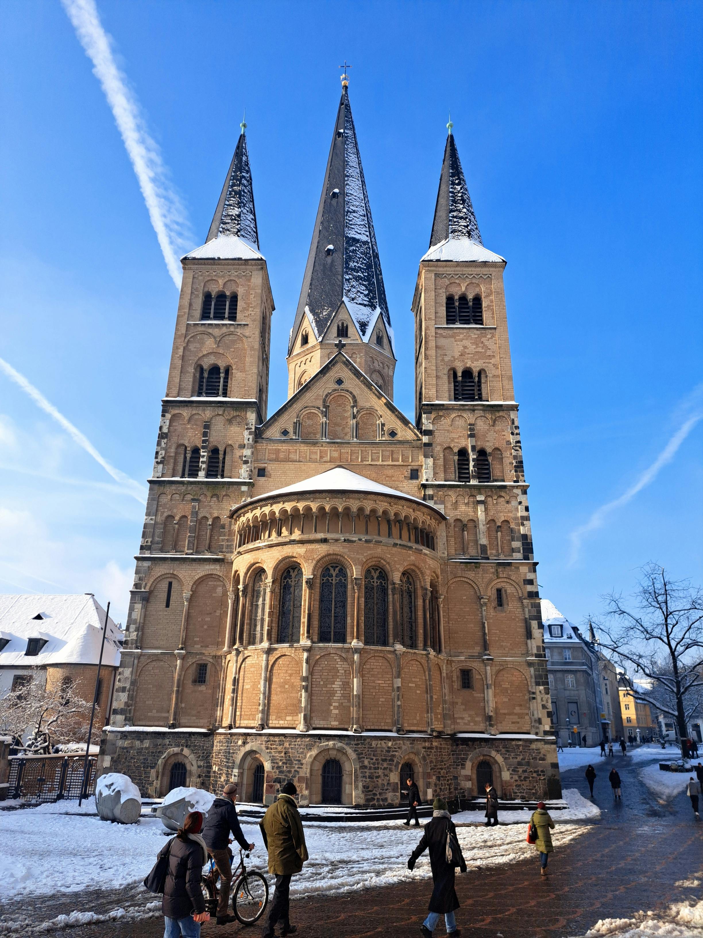 Bonn Minster in Winter · Free Stock Photo