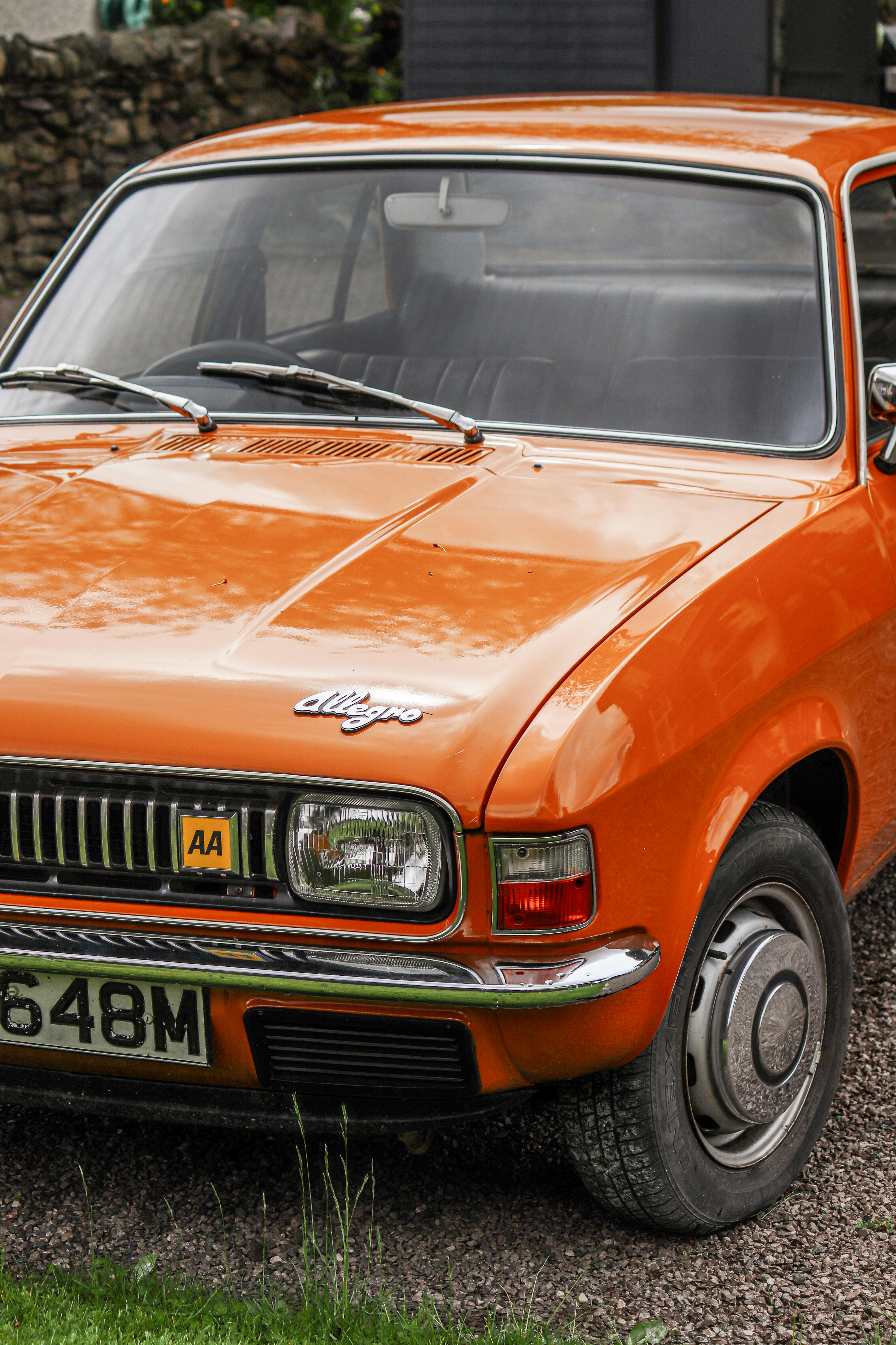 Orange Austin Allegro · Free Stock Photo