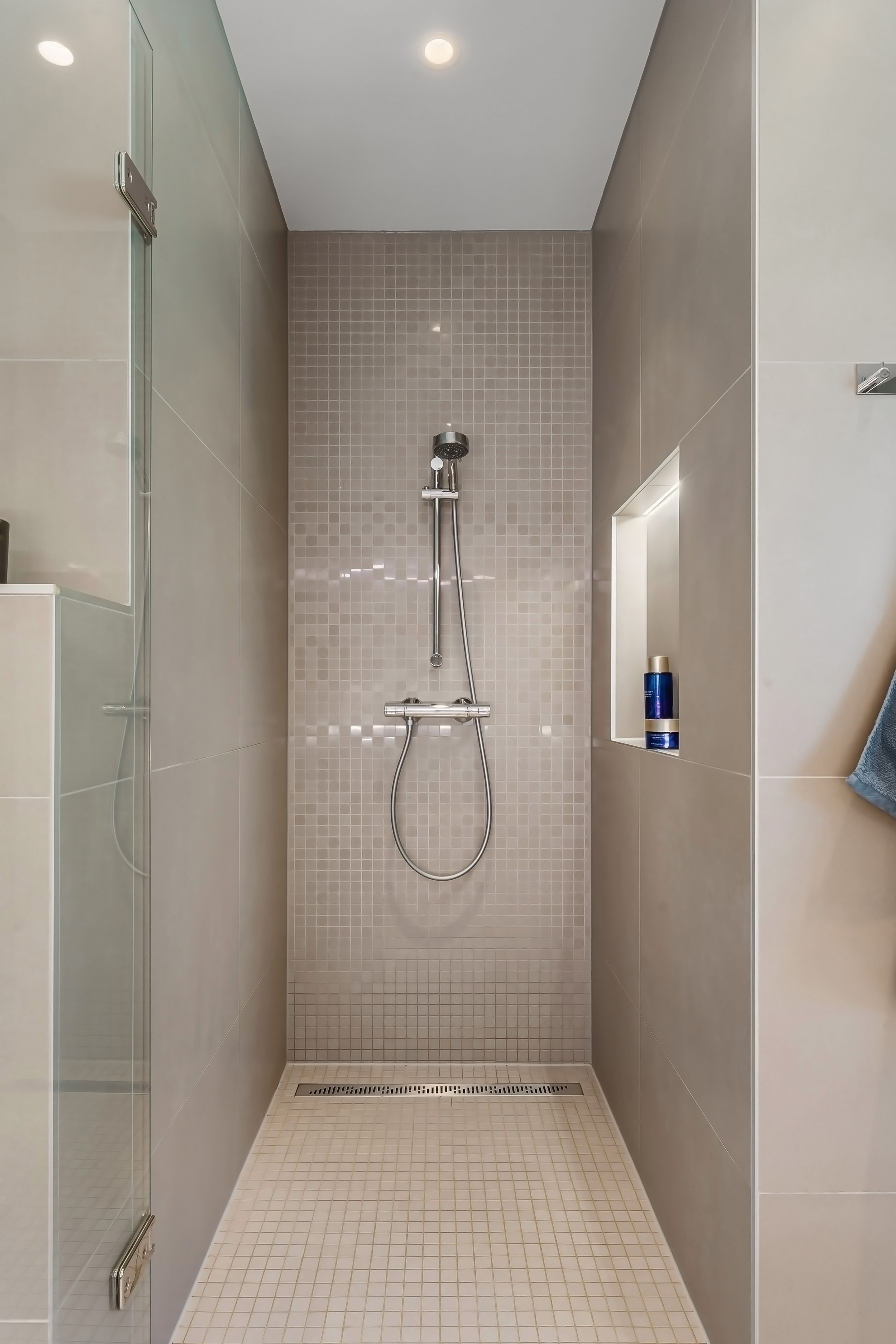 View of a Shower in a Modern Bathroom · Free Stock Photo