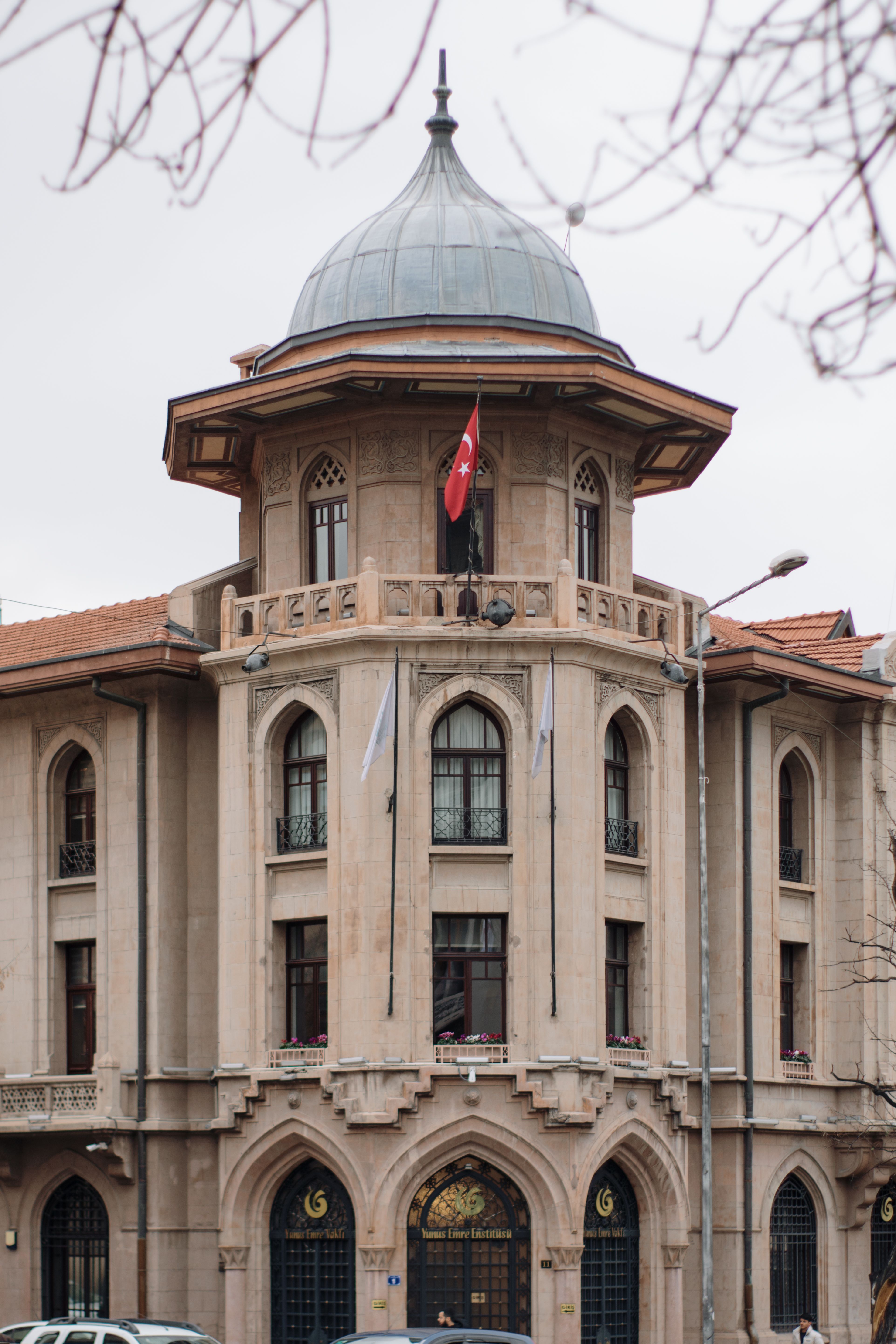 Building Corner with Tower in City in Turkey · Free Stock Photo