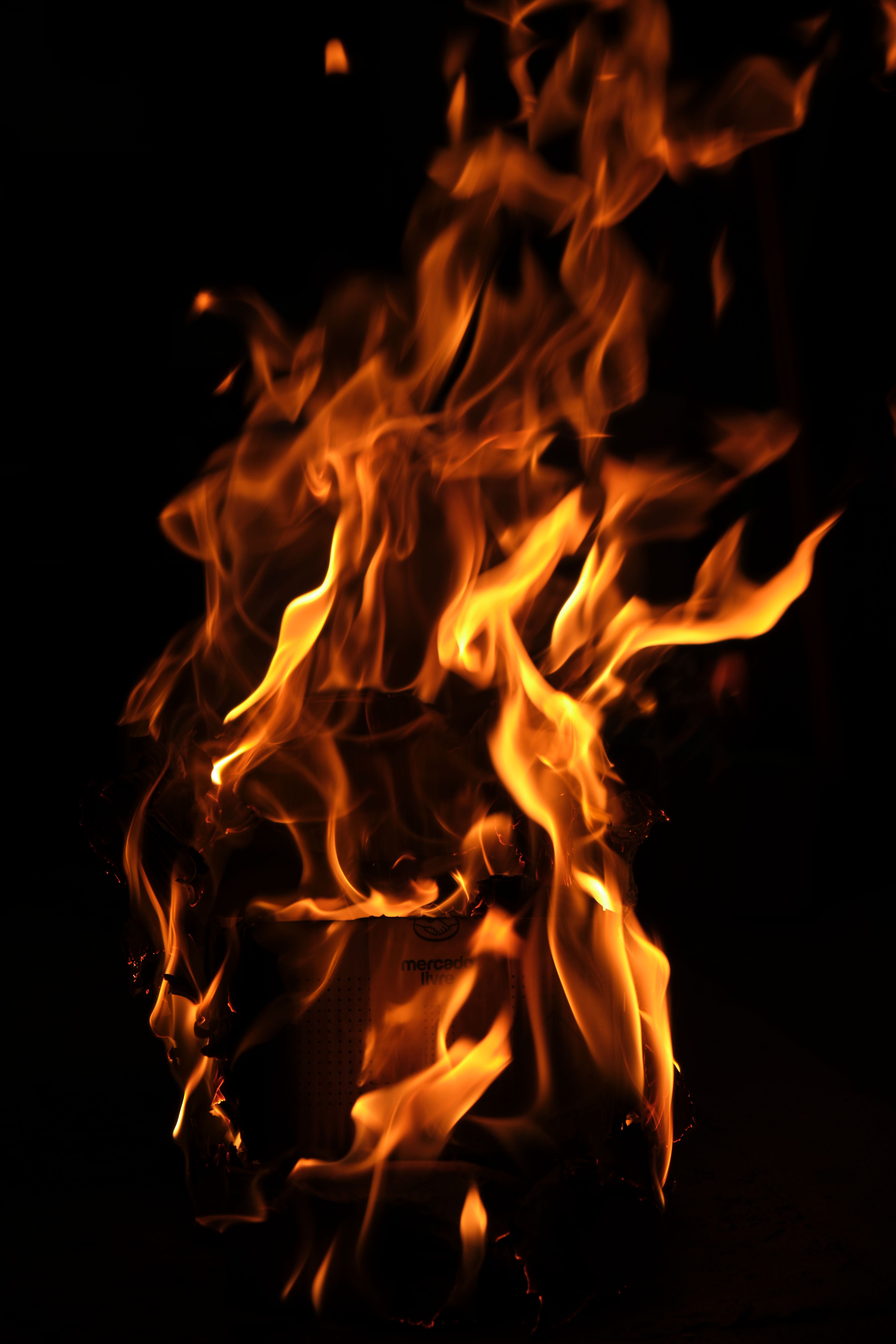 Close up of a Fire · Free Stock Photo