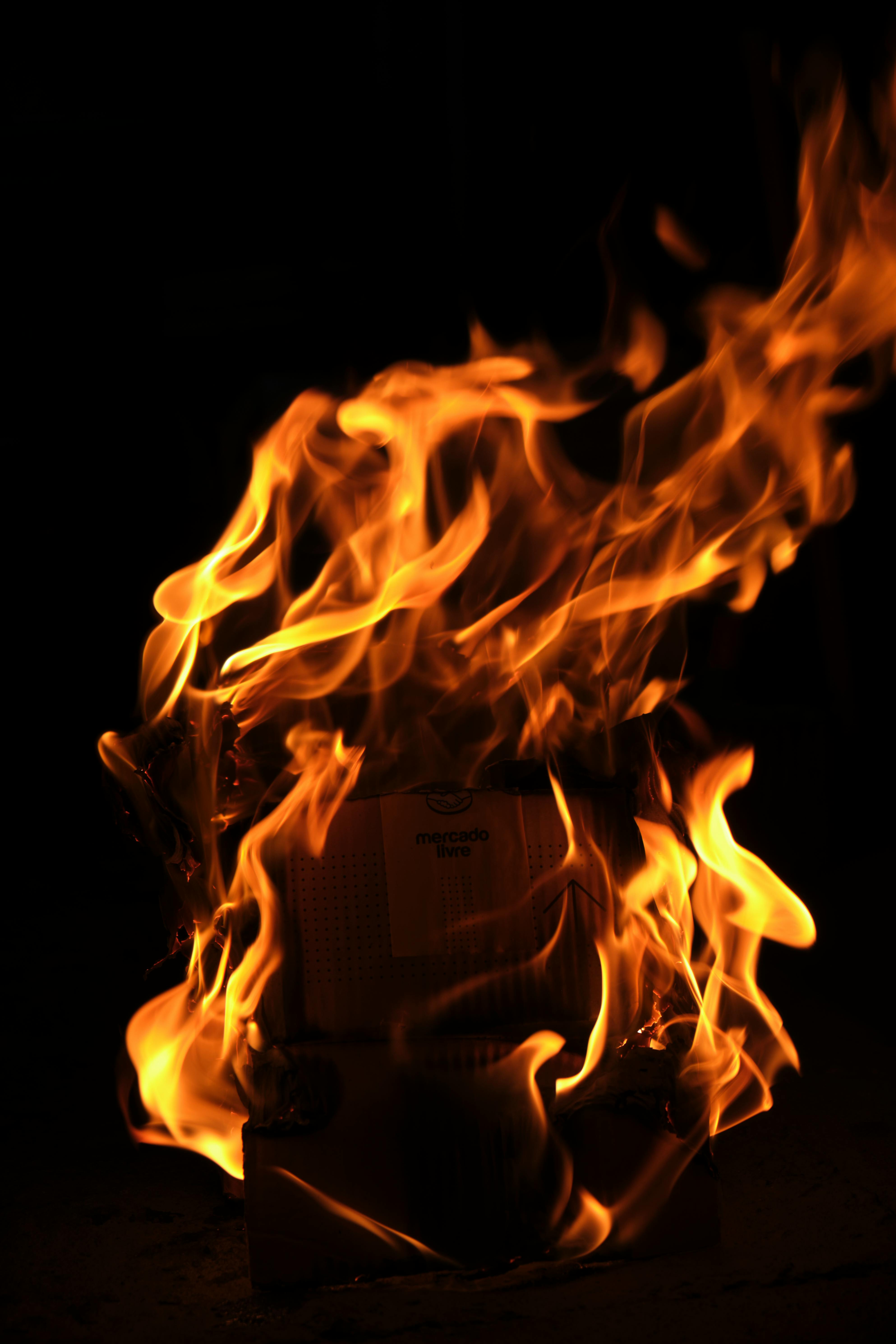 Close up of Flames · Free Stock Photo