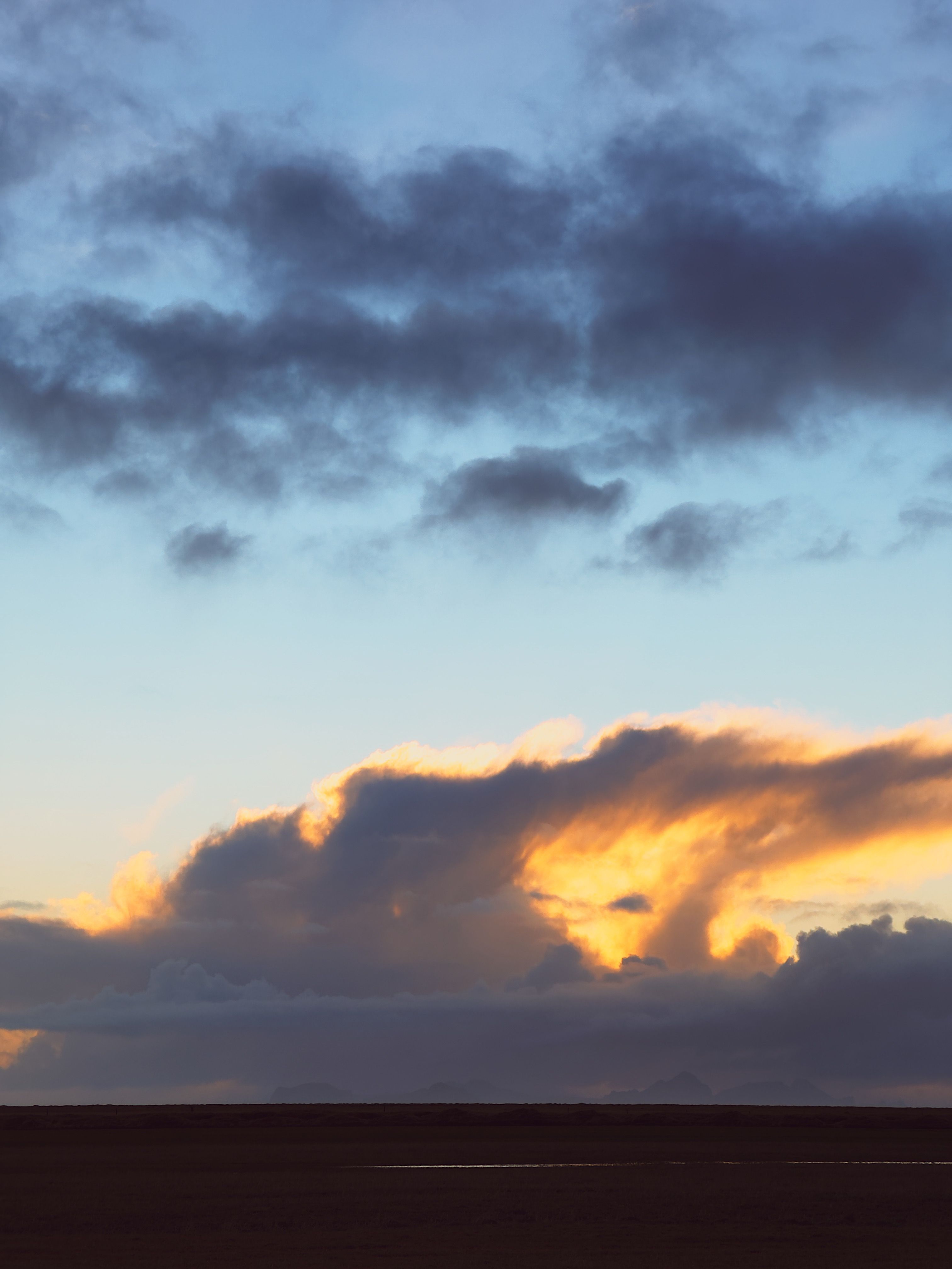 Clouds on Sky over Plains at Sunset · Free Stock Photo