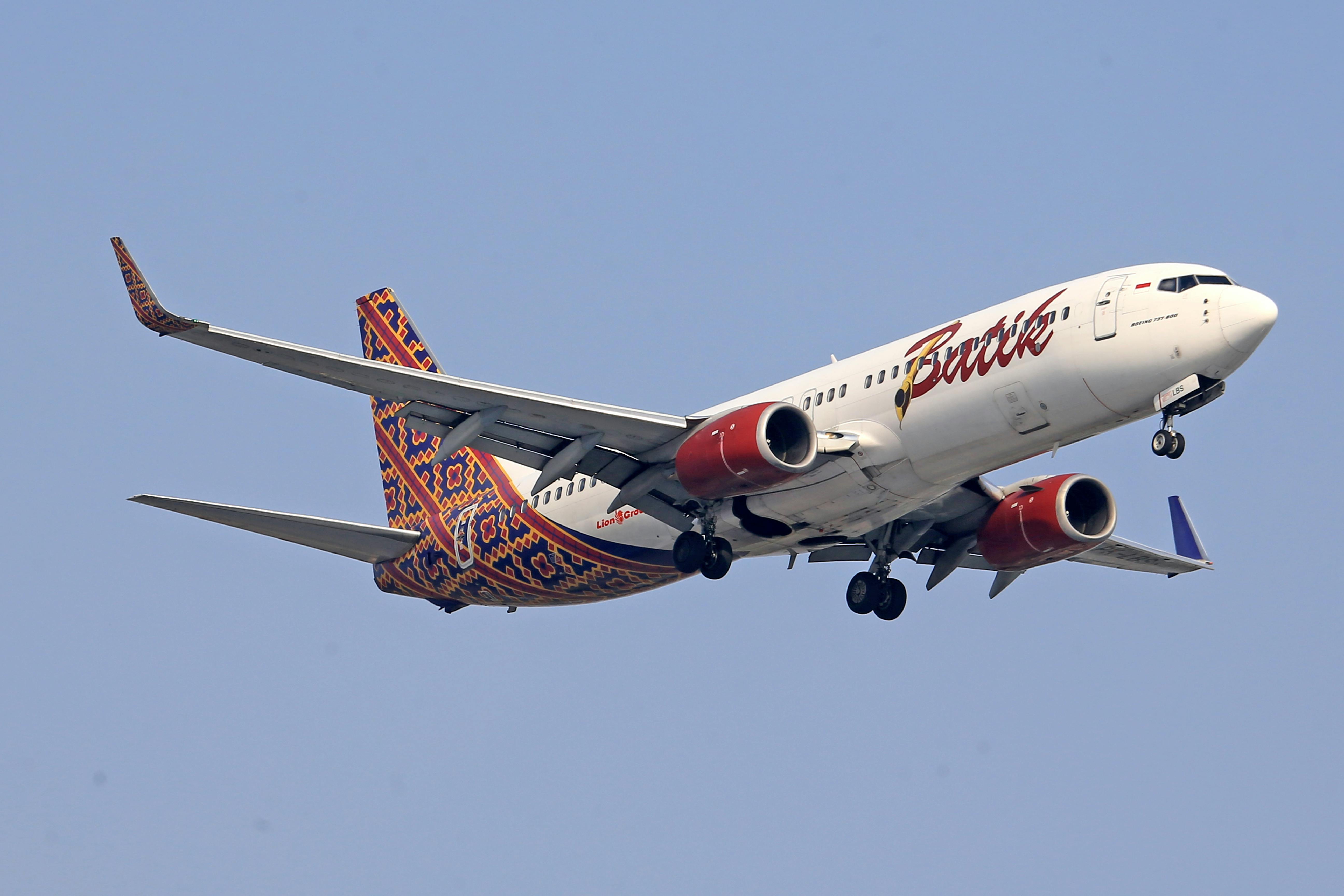 Batik Air Airplane · Free Stock Photo