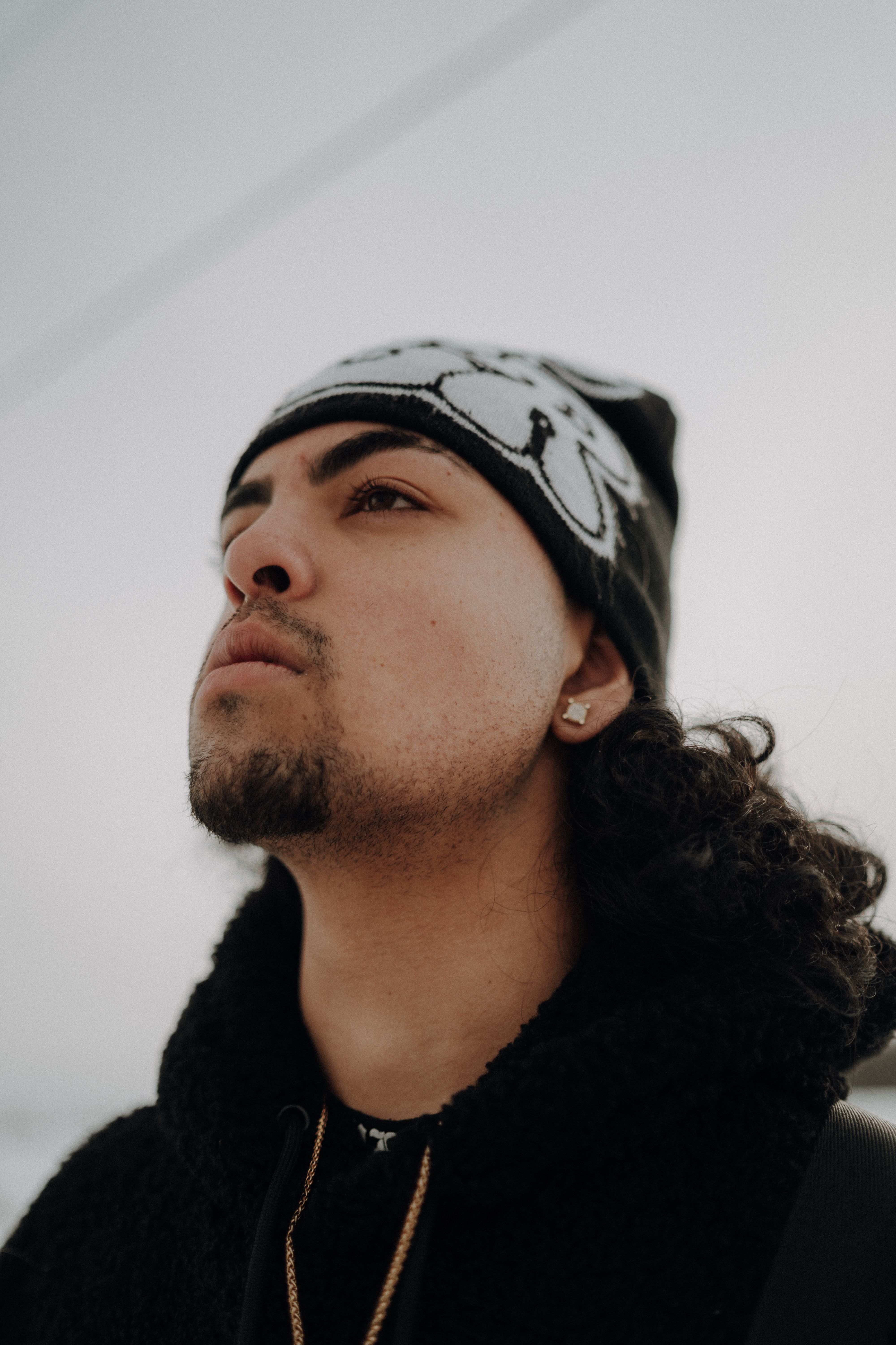 Face of Man in Hat · Free Stock Photo