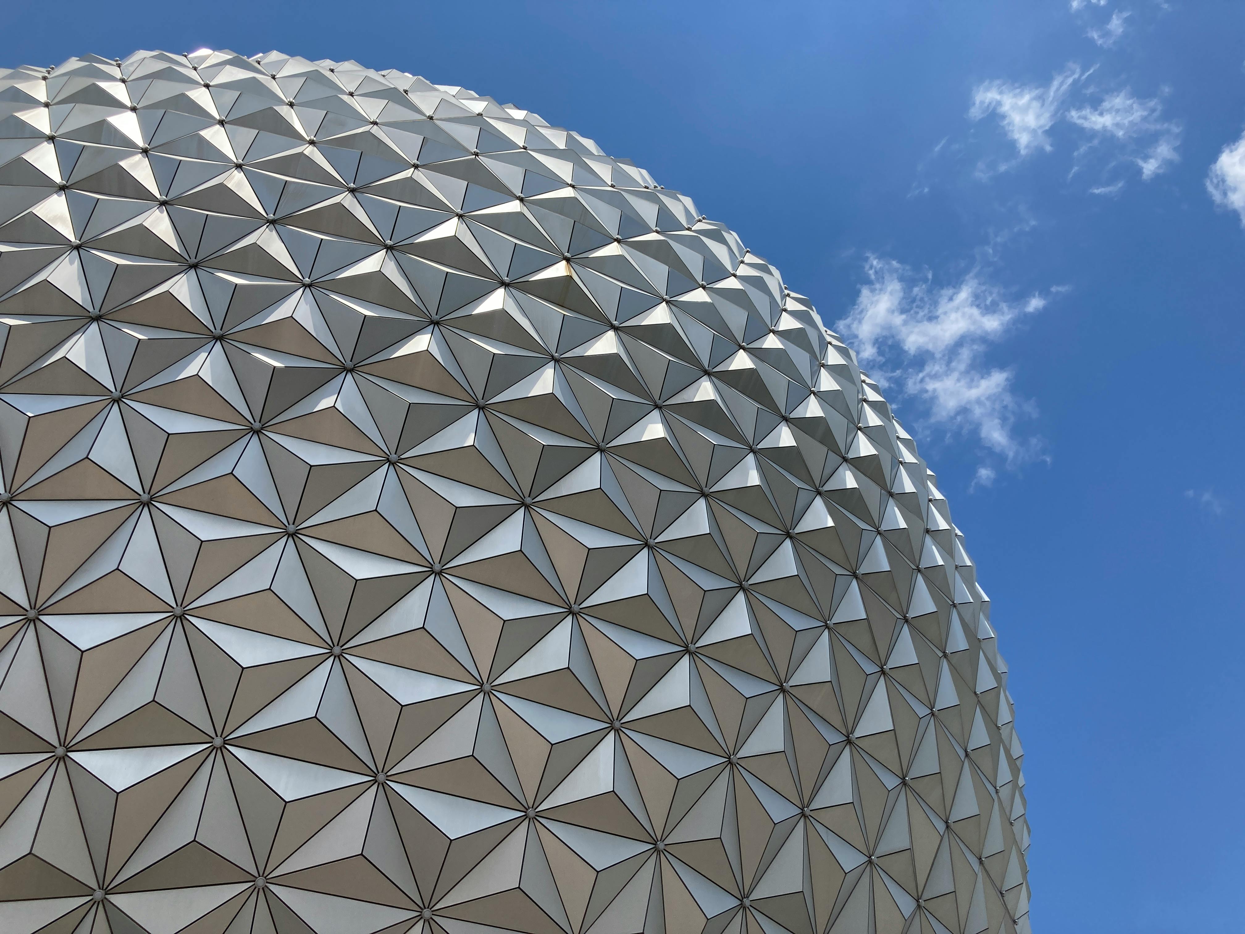 The Spaceship Earth Ride in an Amusement Park · Free Stock Photo