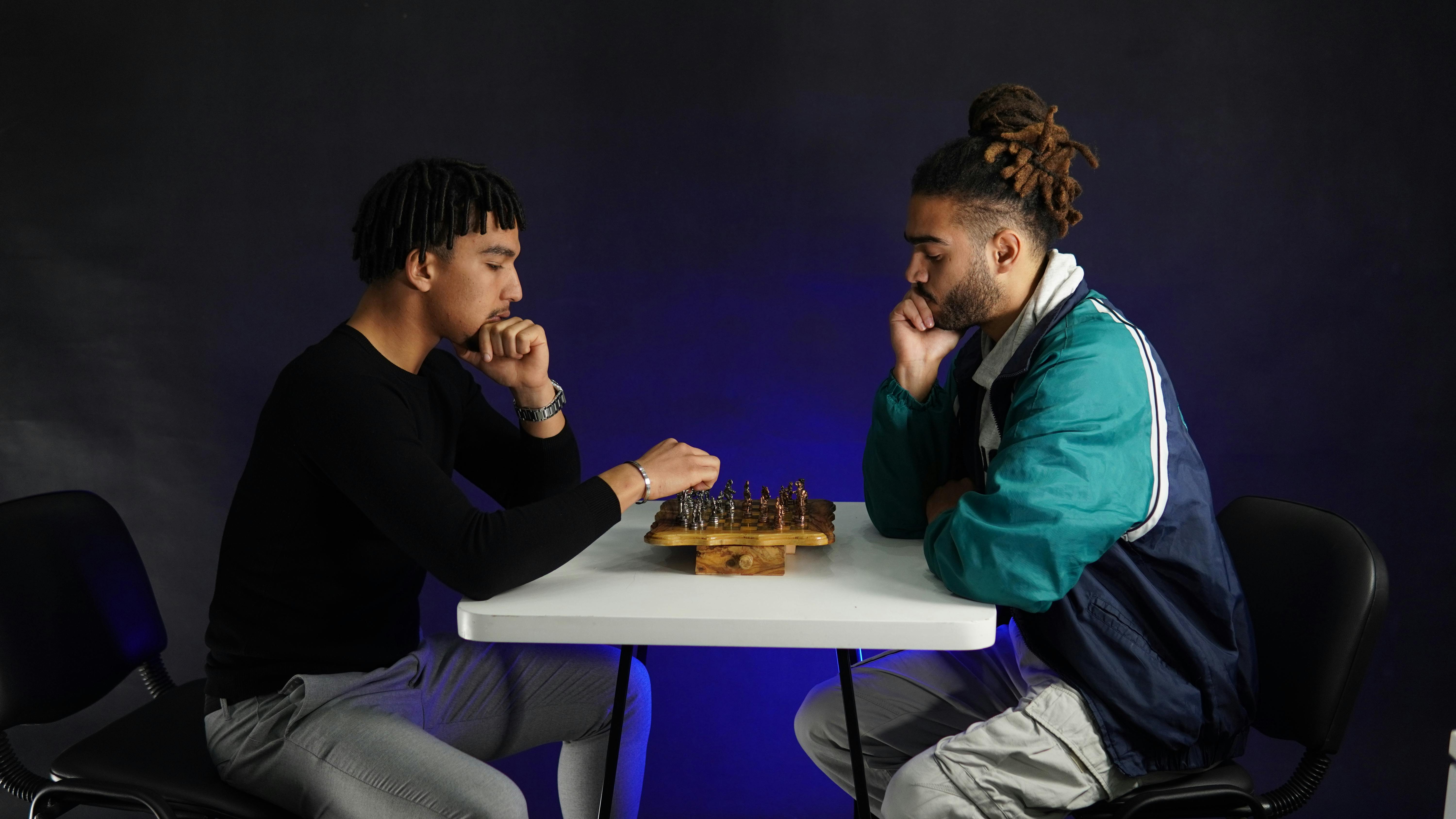 Two Men Playing Chess · Free Stock Photo