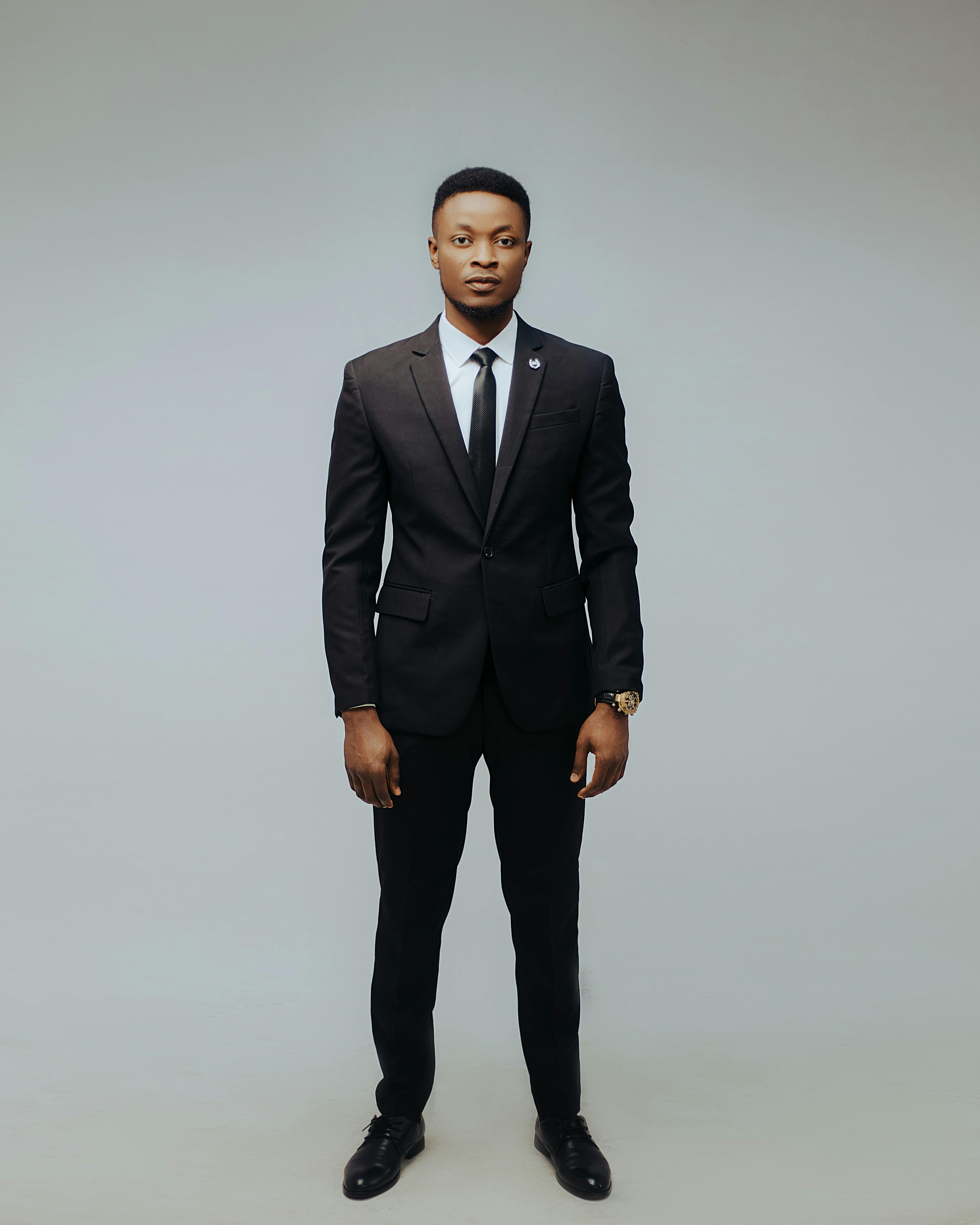 Model in Suit and Necktie · Free Stock Photo