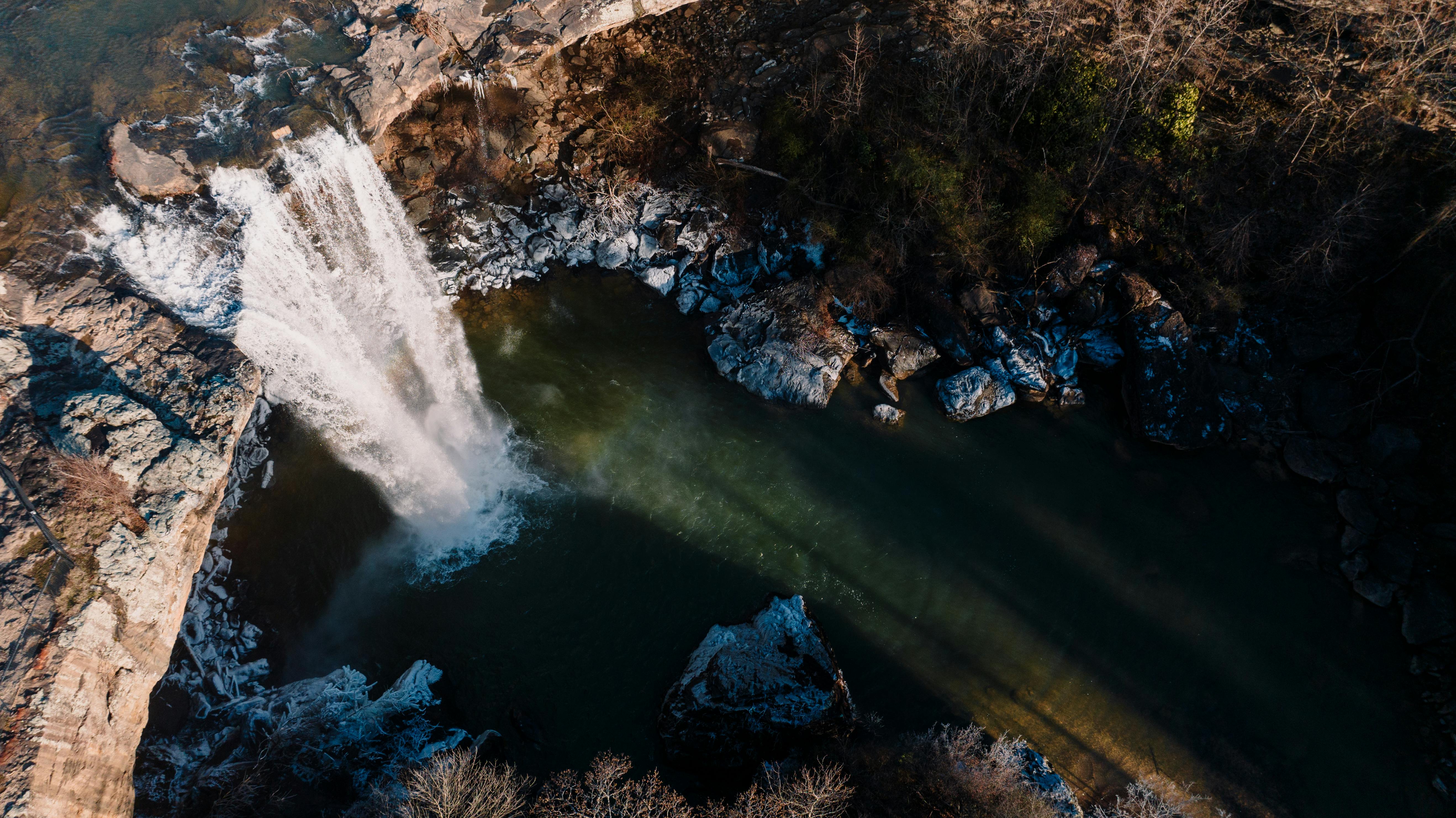 Birds Eye View of Waterfall · Free Stock Photo