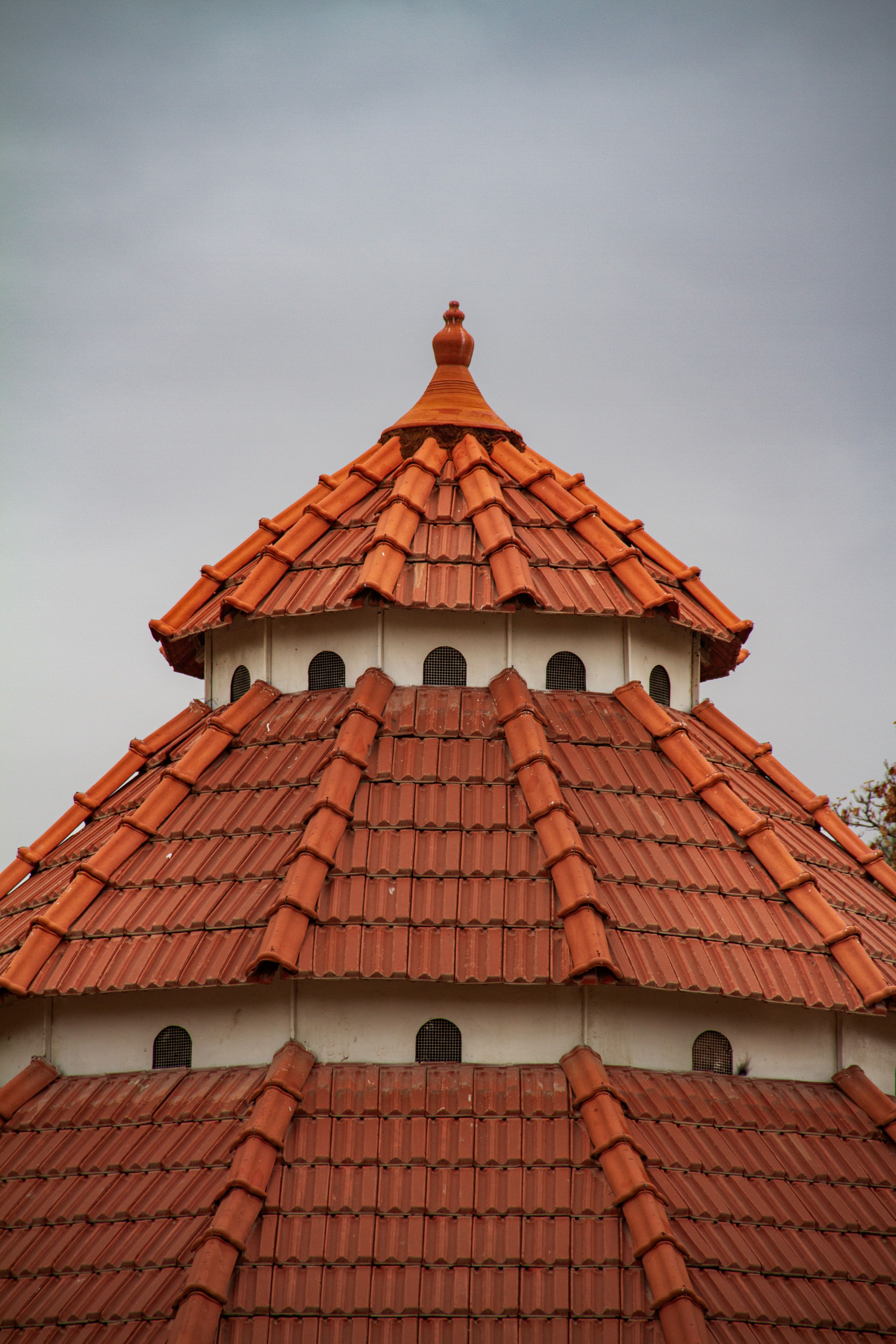 Tiles on Temple Roof · Free Stock Photo