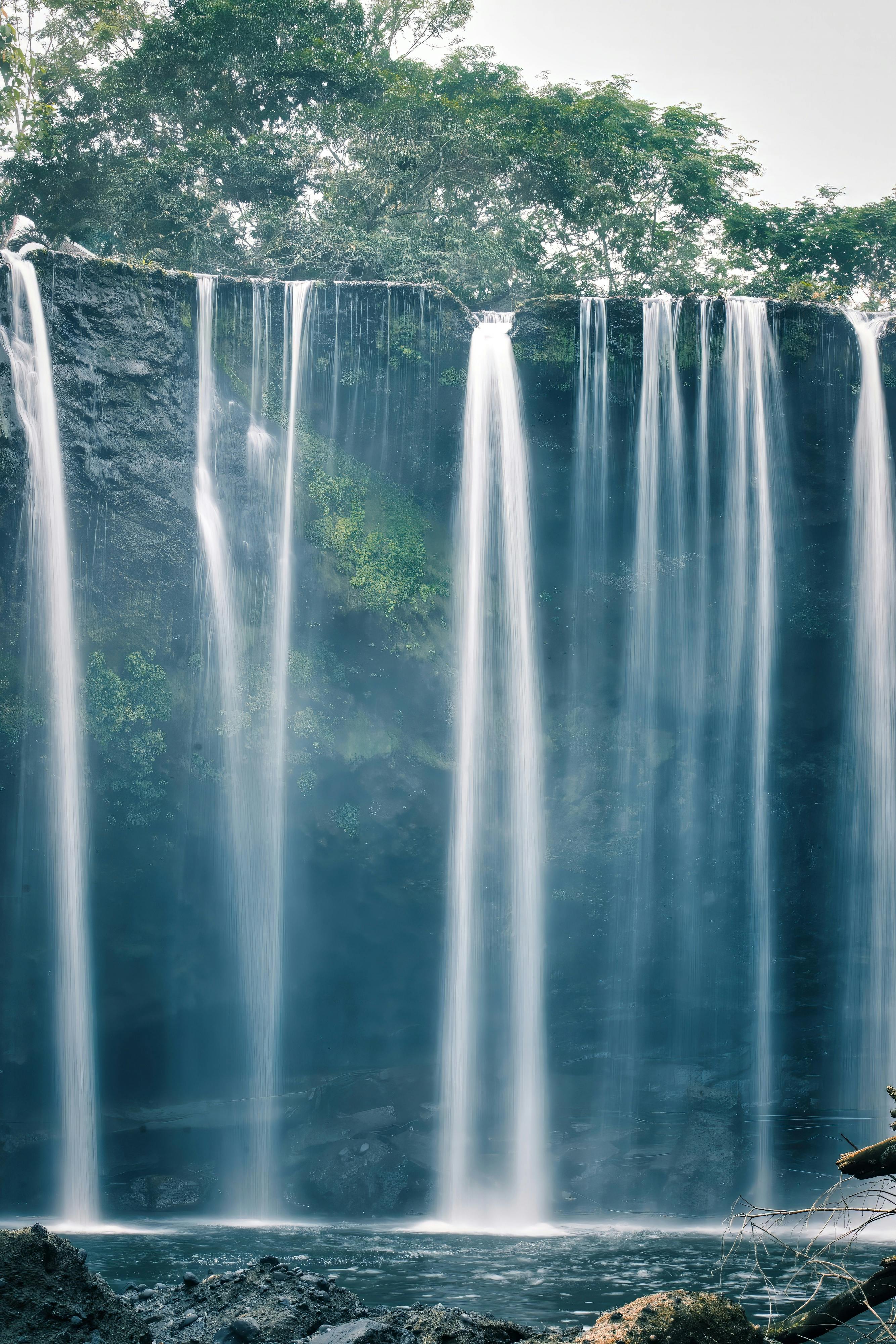 Thin Waterfall · Free Stock Photo