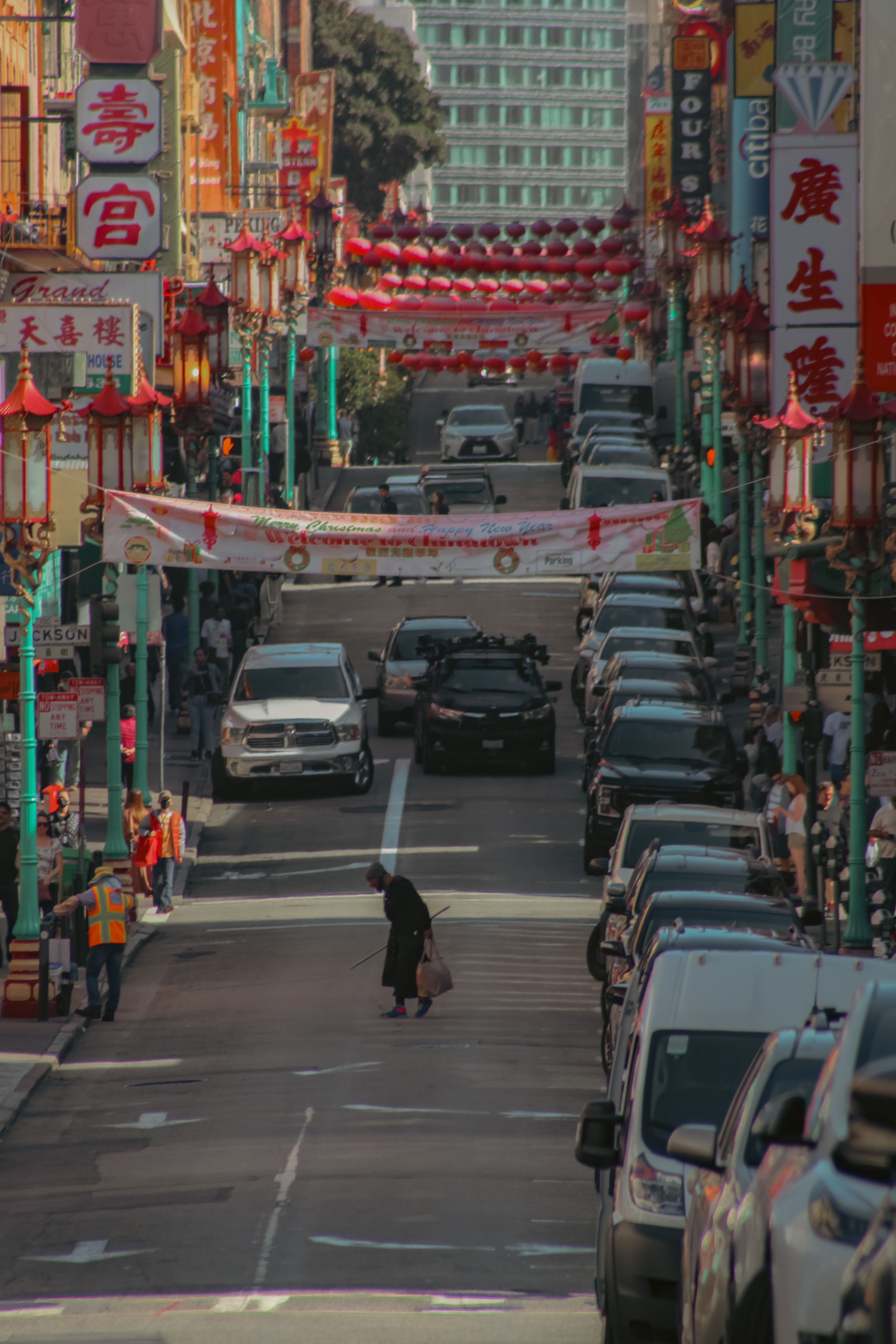 Decoration in a Narrow Street in Asia · Free Stock Photo