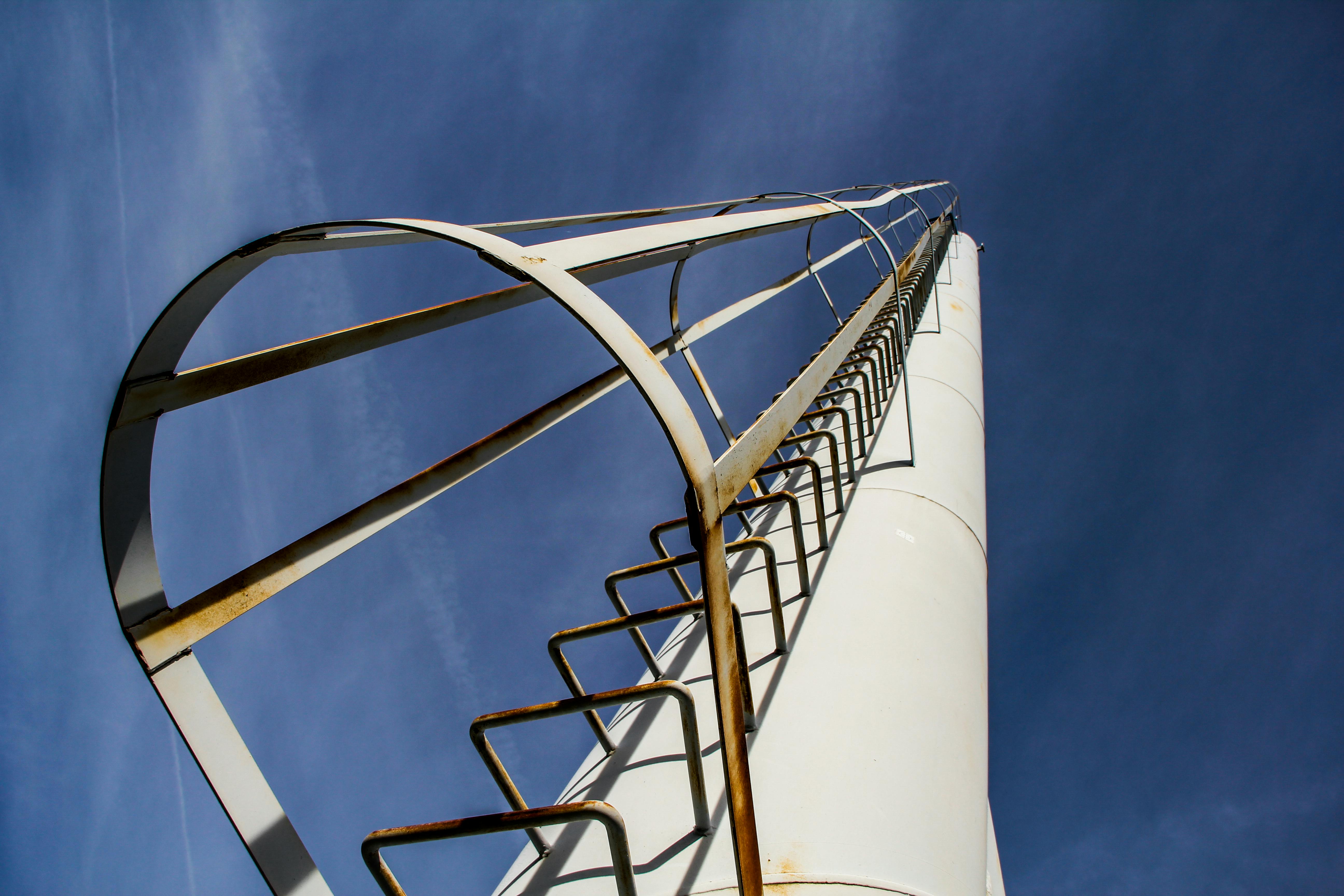 Rusting Ladder on the Chimney · Free Stock Photo