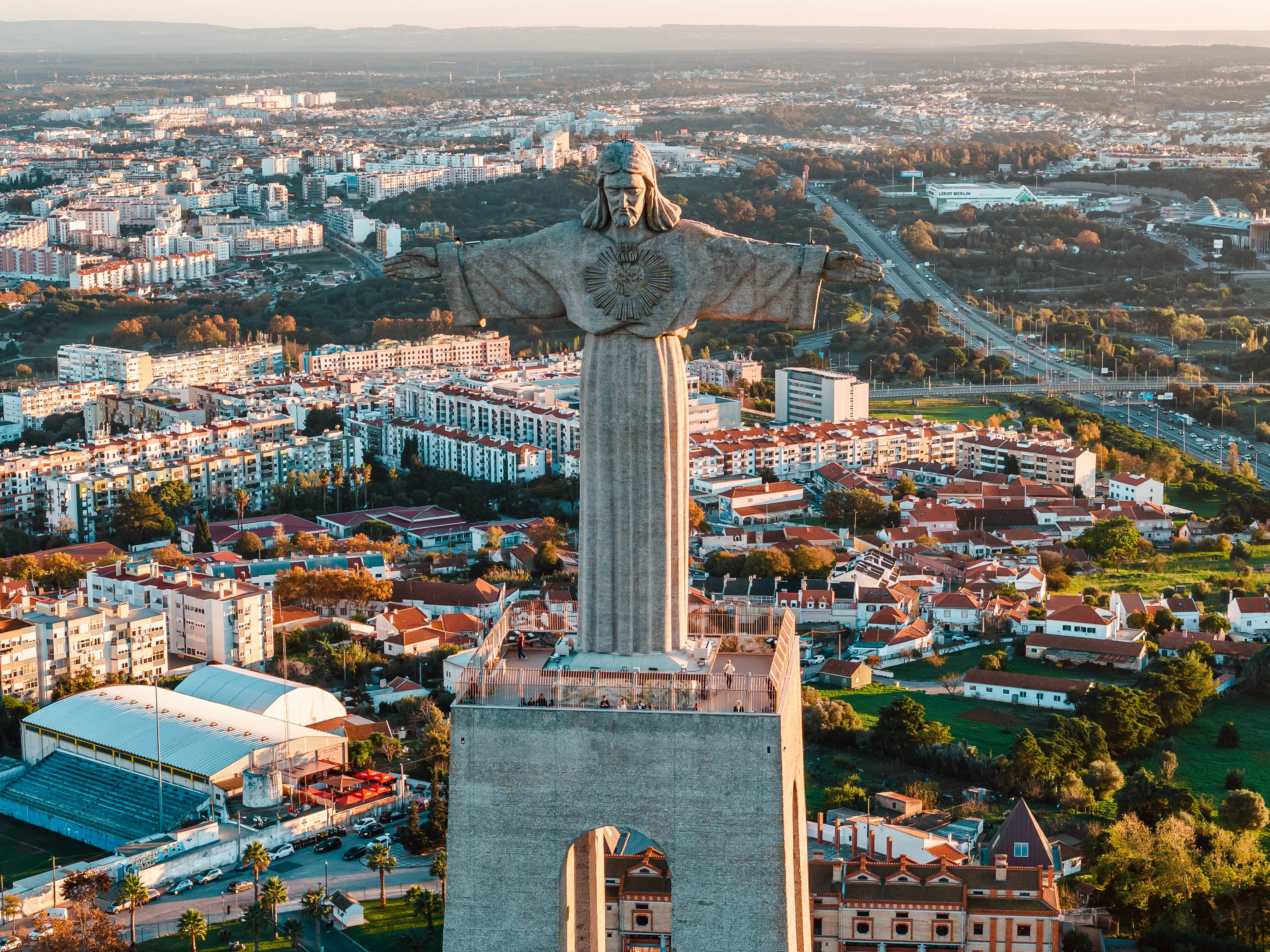 Sanctuary of Christ the King in Almada · Free Stock Photo