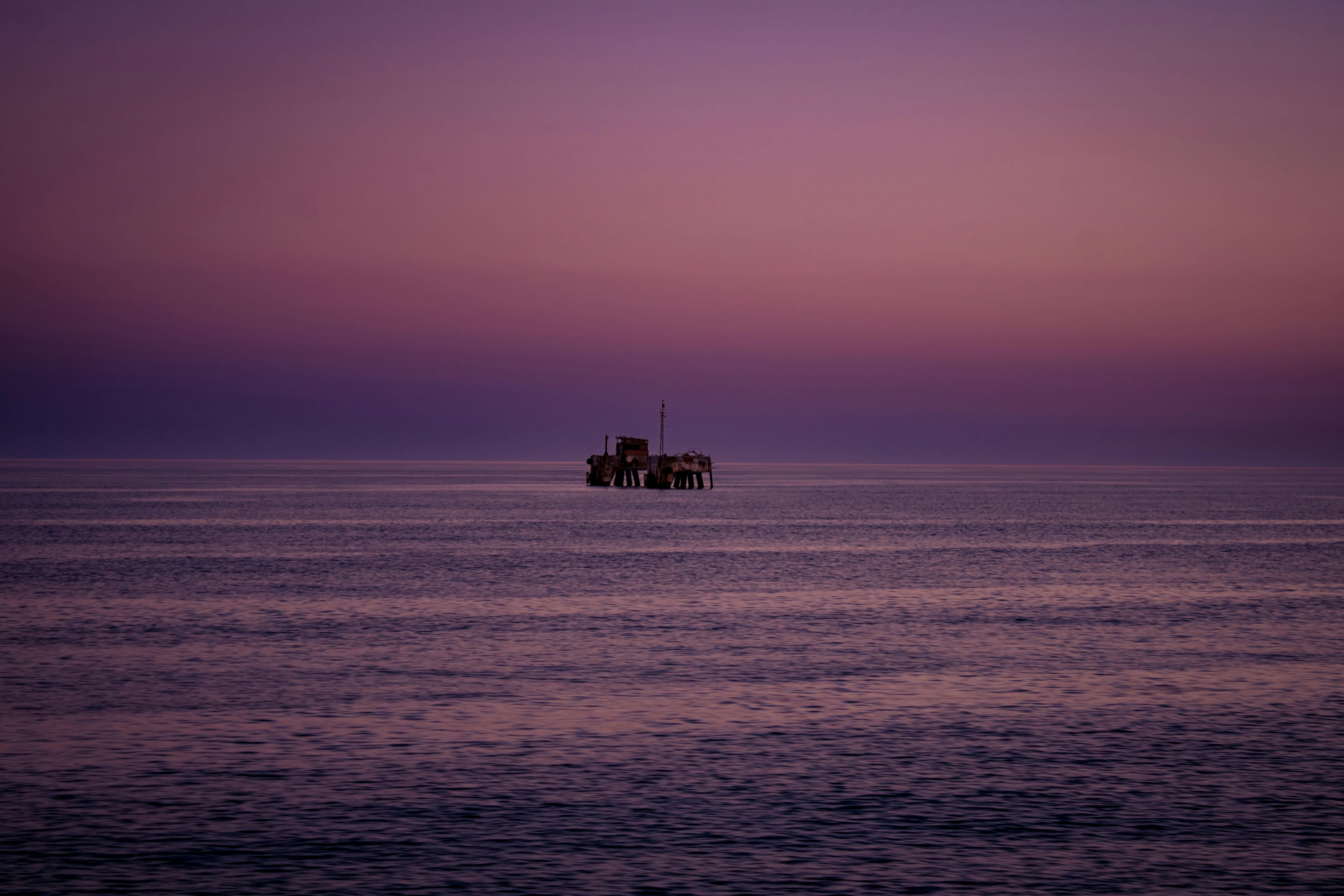 Foto de stock gratuita sobre agua, agua abierta, anochecer, asombroso ...