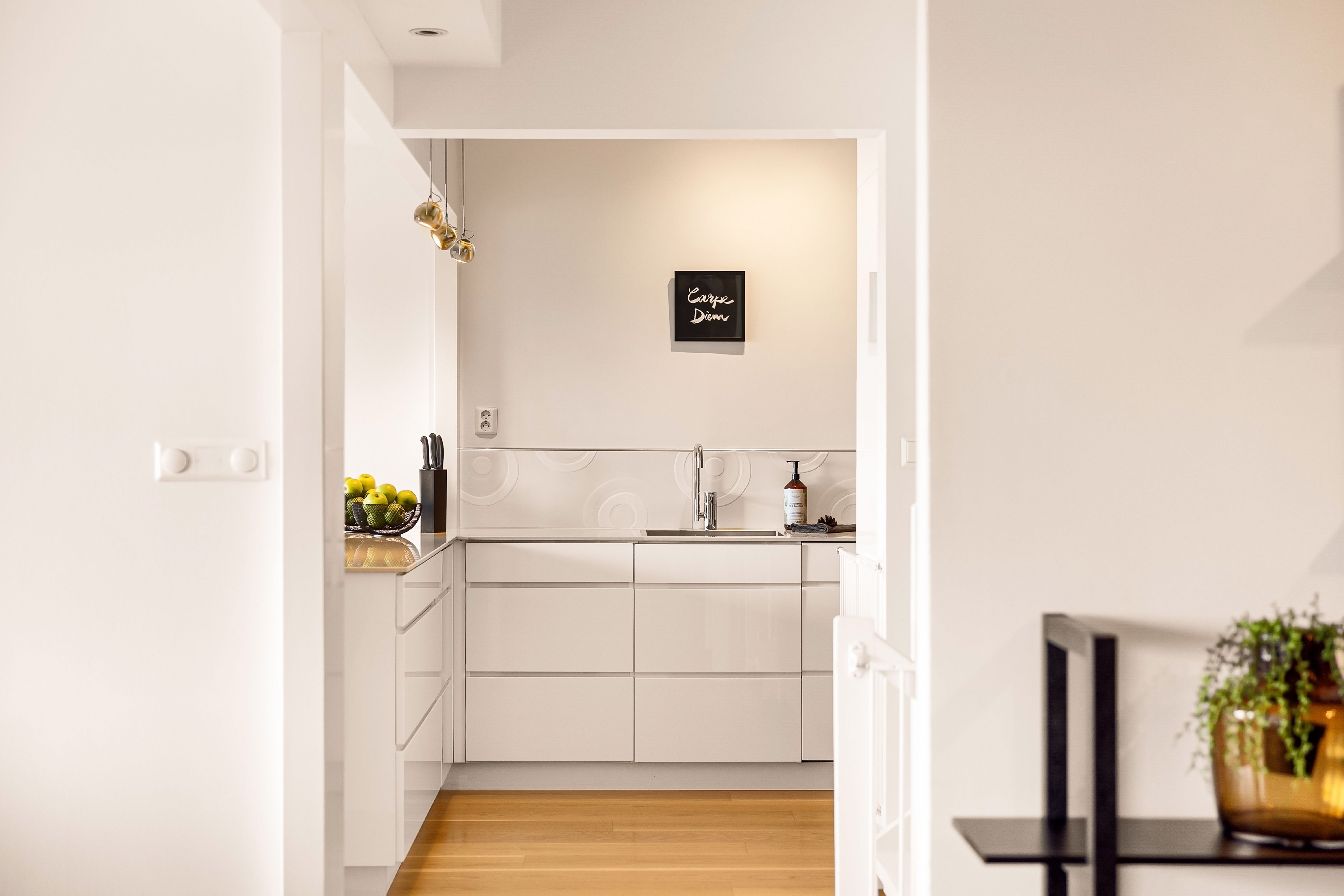 White Furniture in a Kitchen · Free Stock Photo