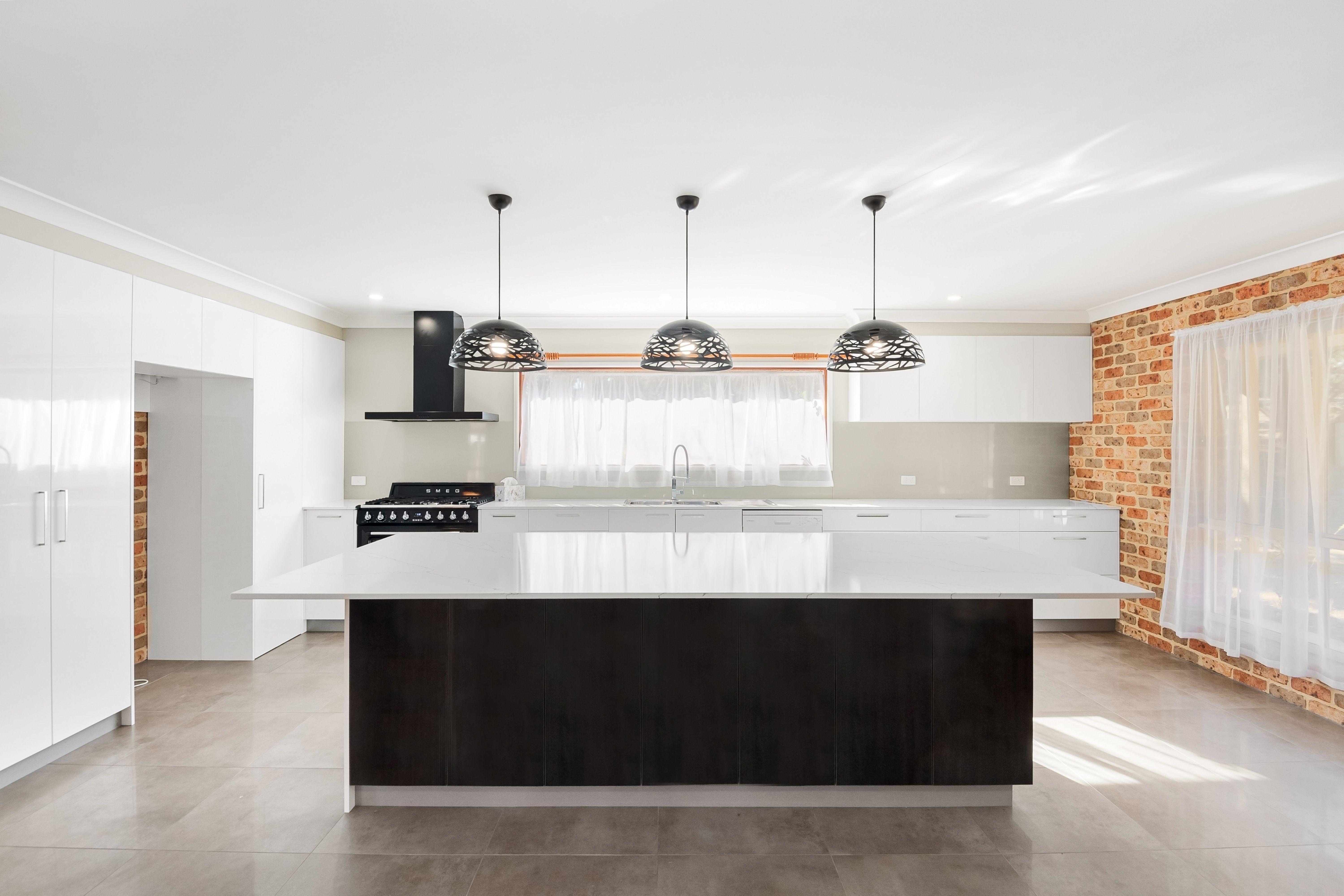 Minimalist Aerial Kitchen · Free Stock Photo
