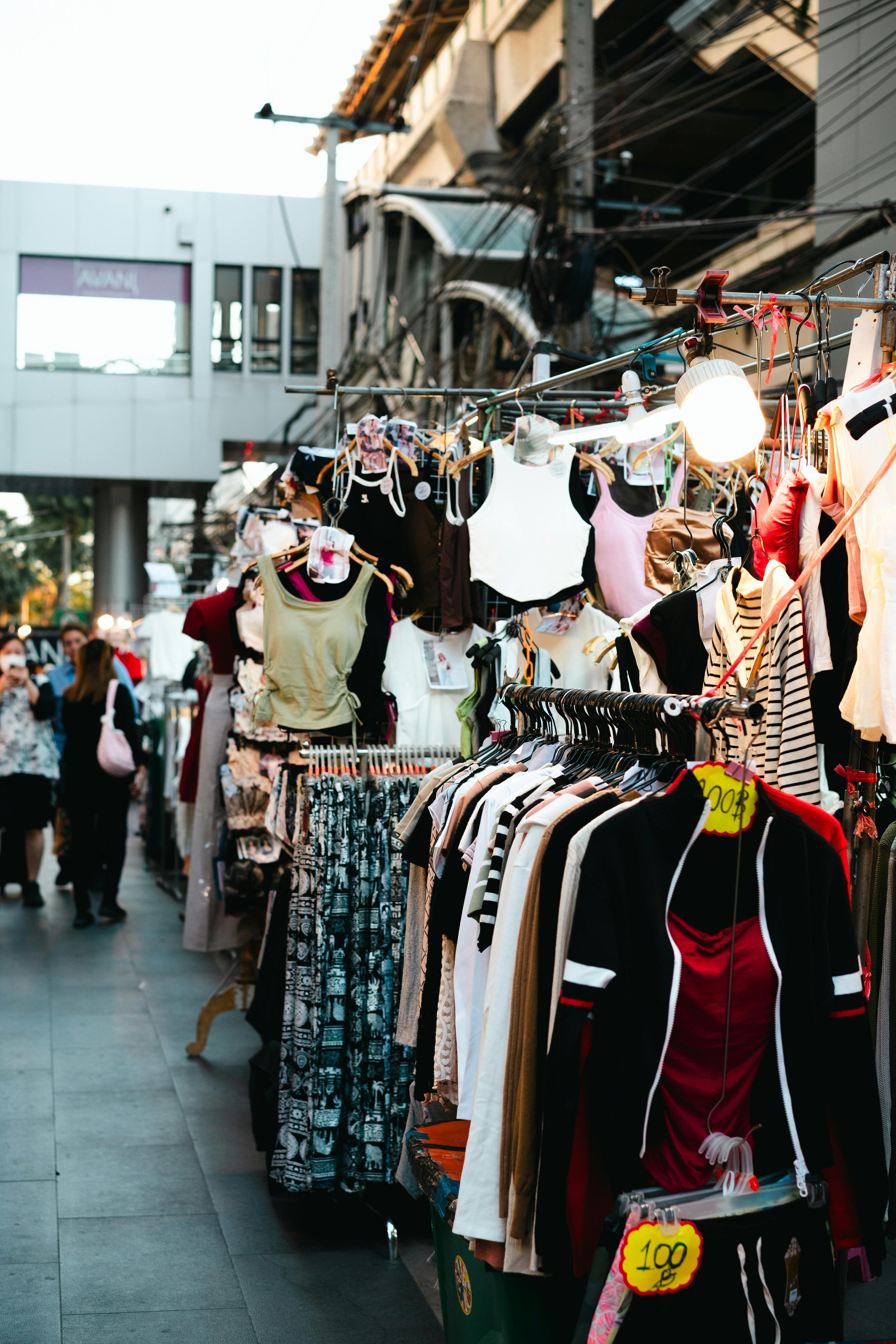 Clothes at Bazaar · Free Stock Photo