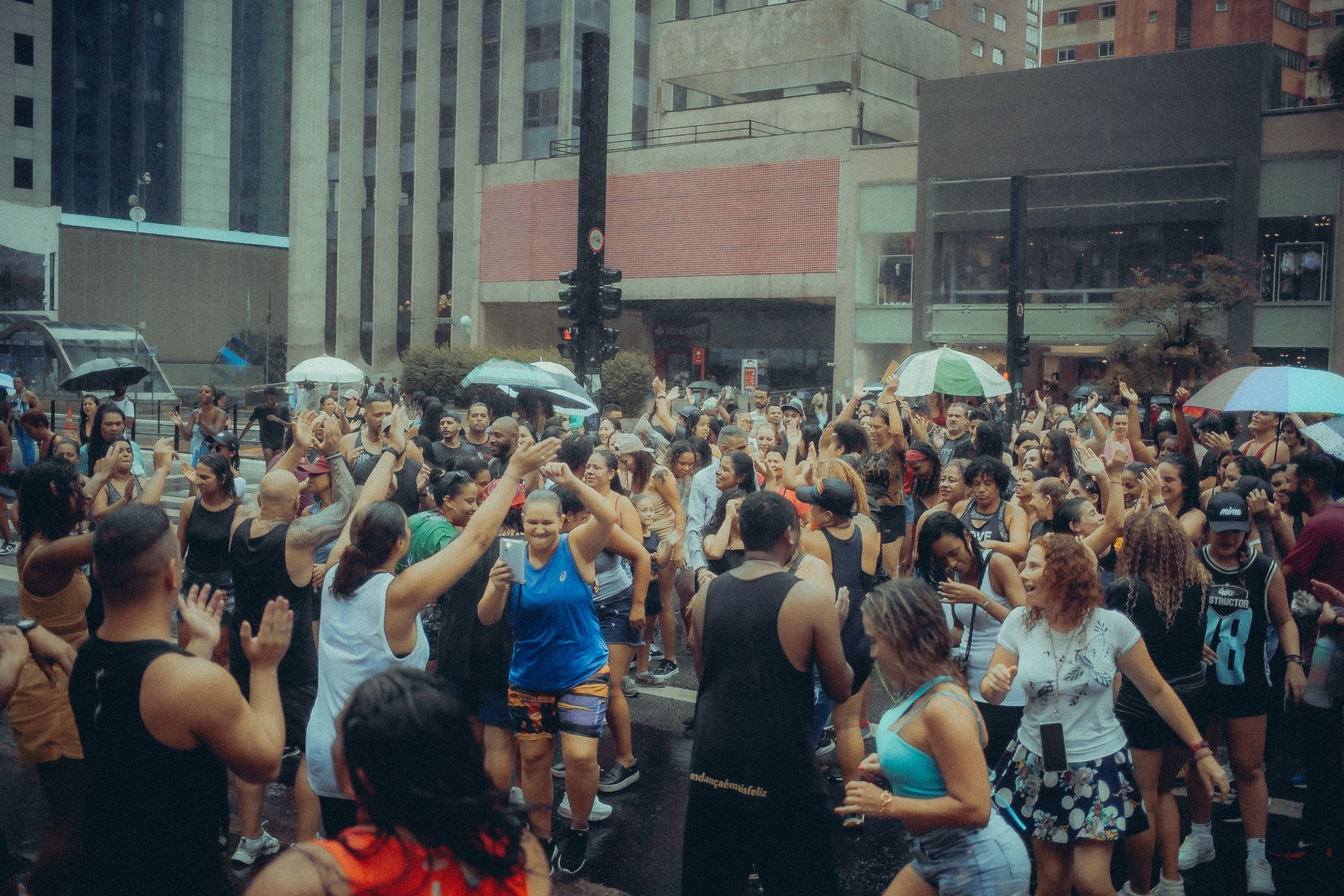 Crowd on a Street During a Race · Free Stock Photo