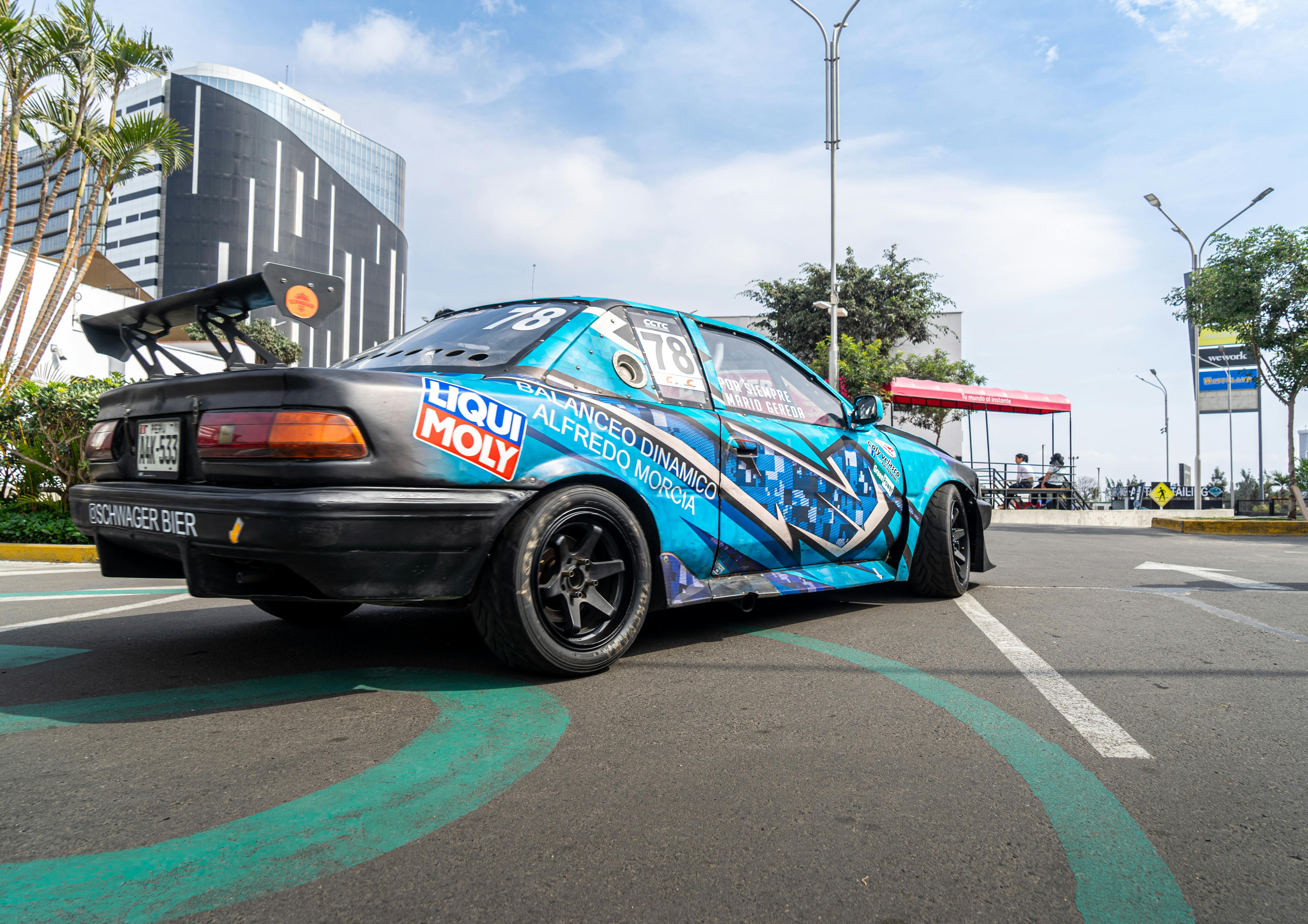 Classic Car Converted into a Racing Car · Free Stock Photo