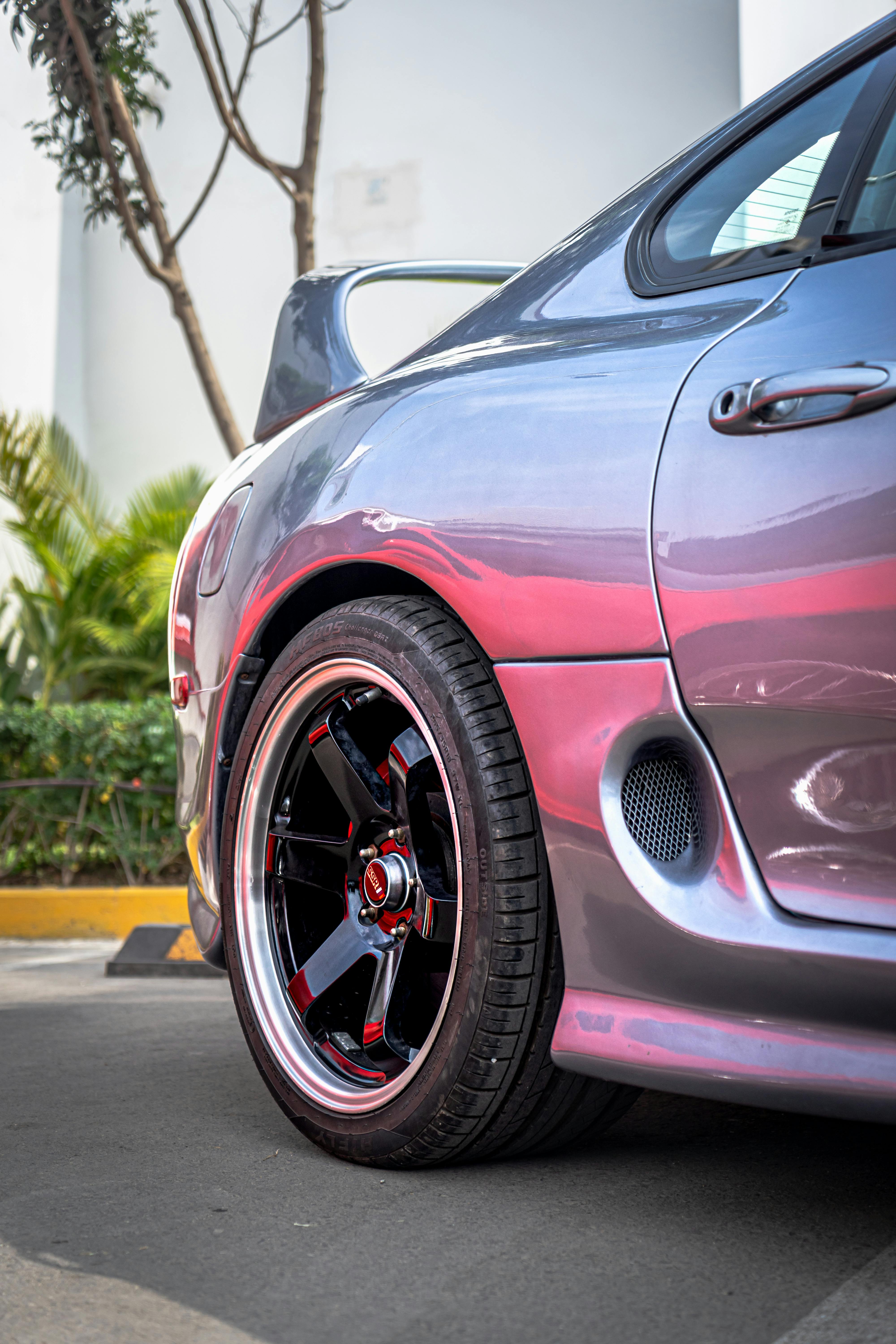 Rear Wheel of a Classic Toyota Supra · Free Stock Photo