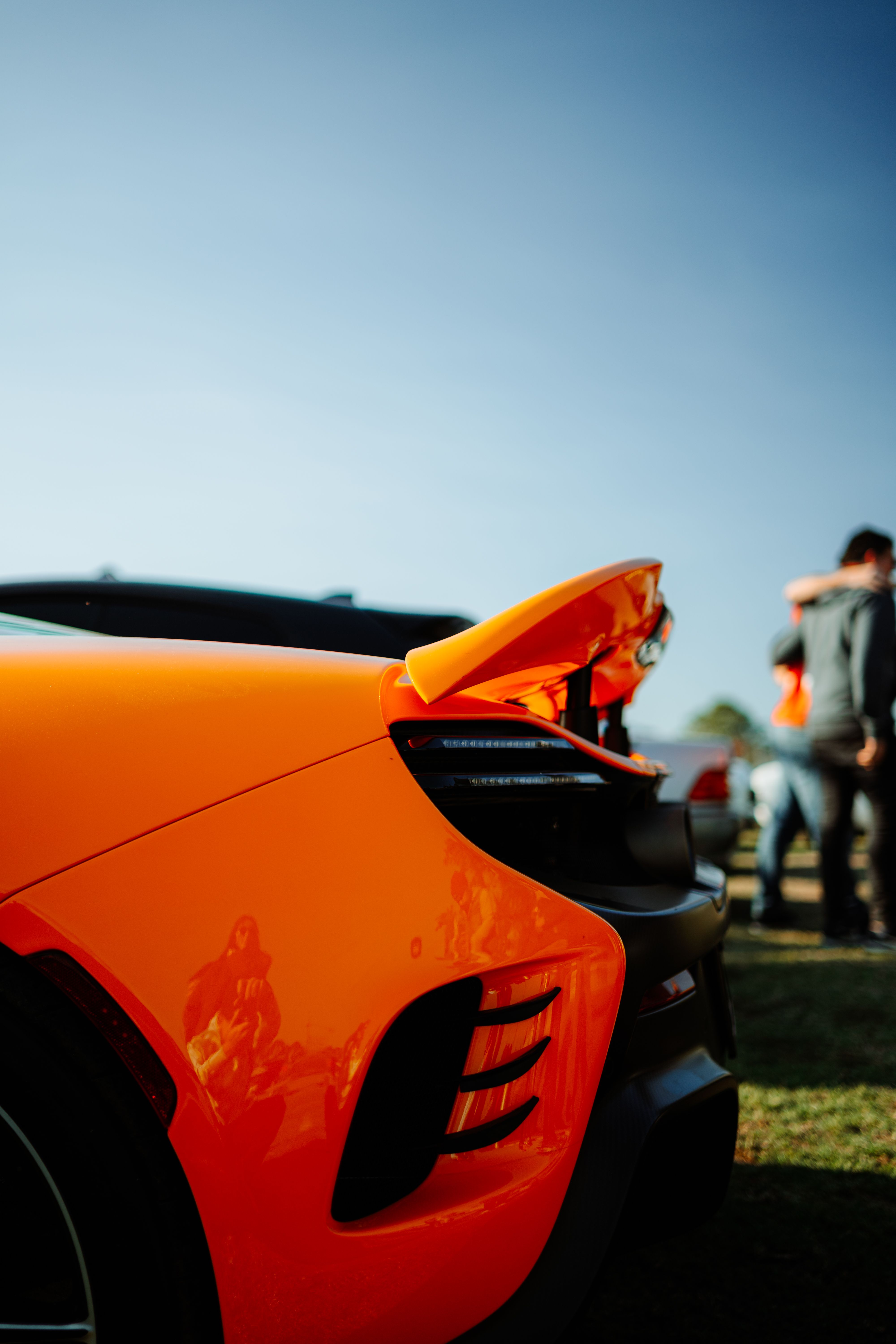 Spoiler of McLaren 720S Spider Sports Car · Free Stock Photo