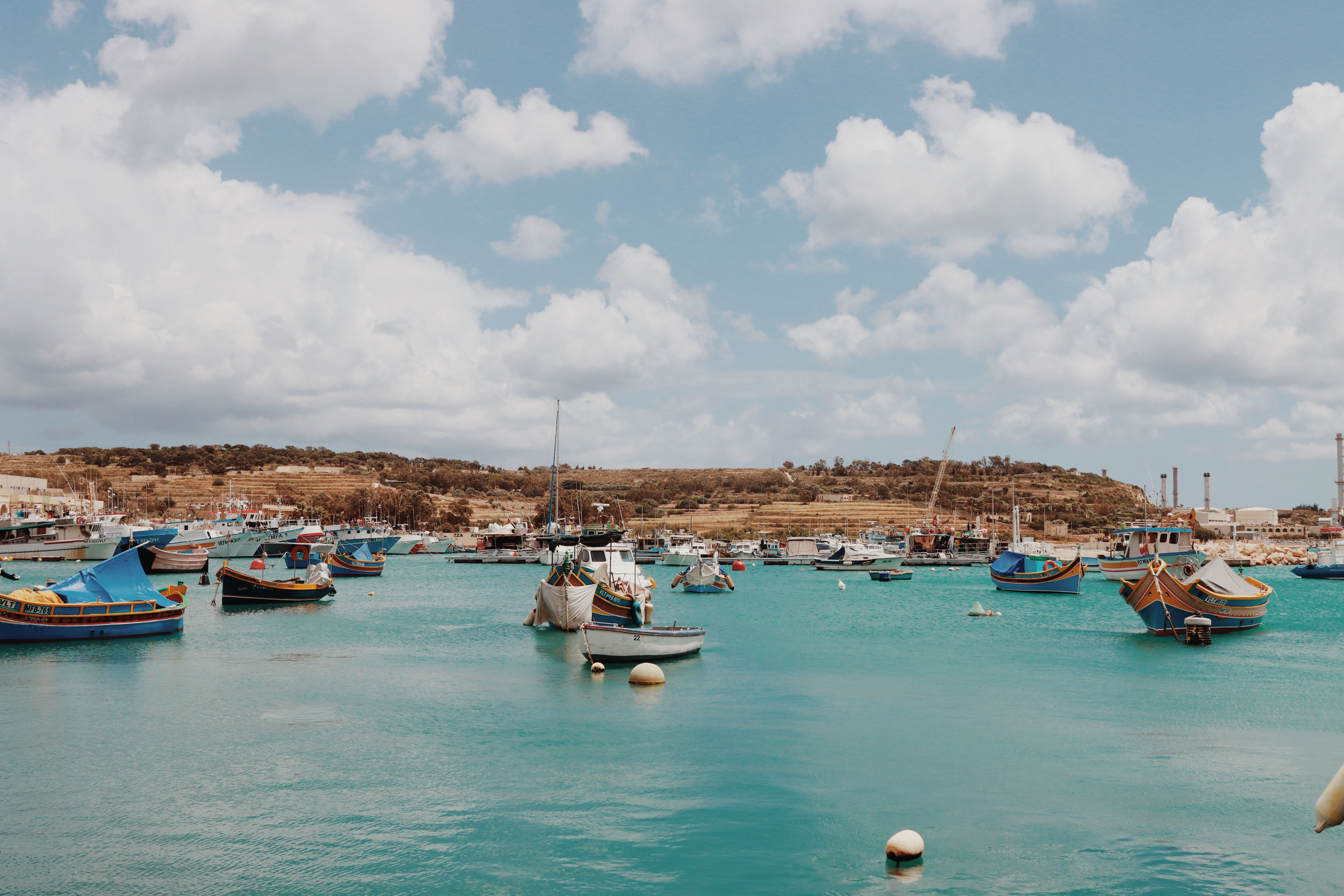 Photo gratuite de 2023, azure, baie, bateau, bateau de pêche, bateaux ...