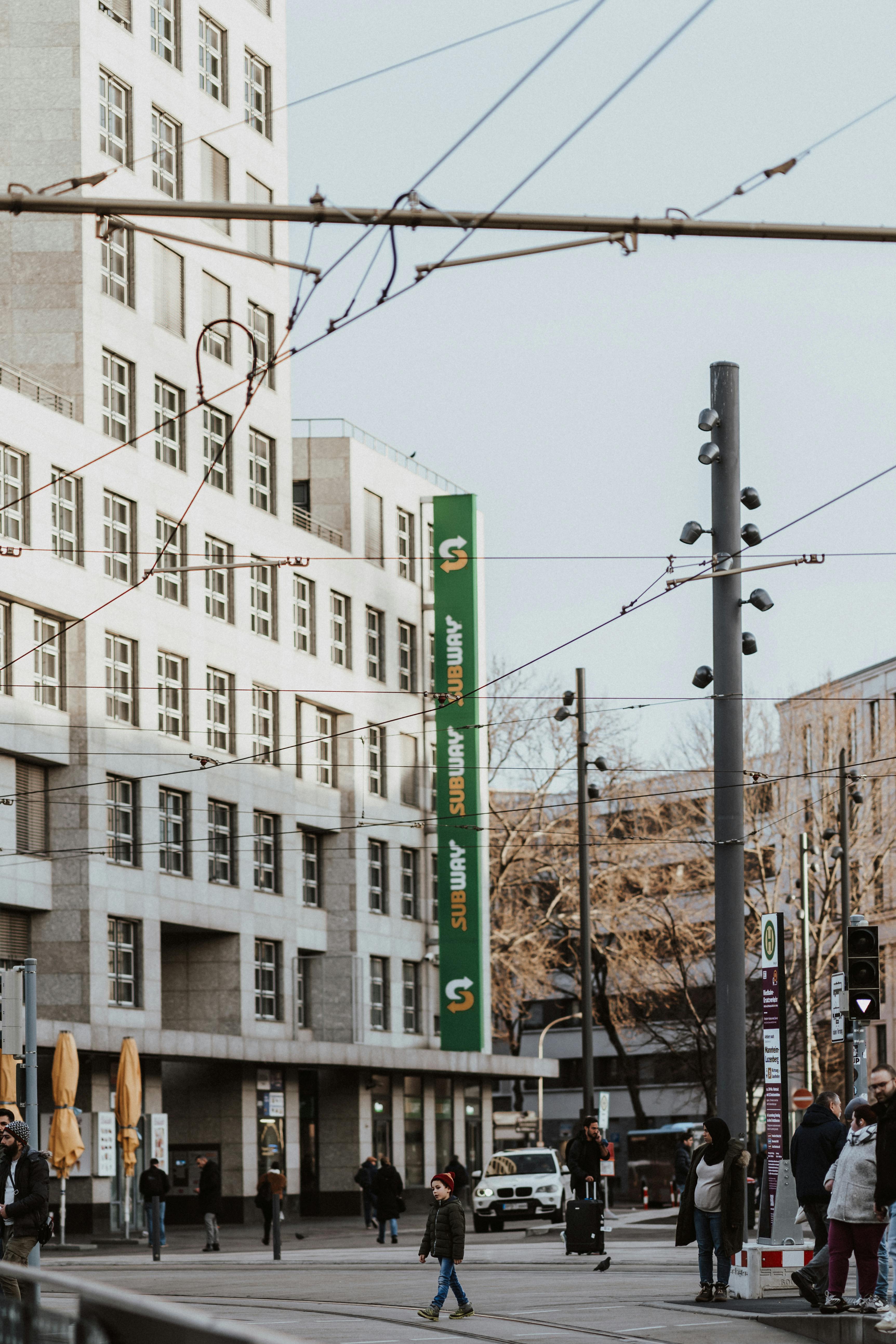 City Street in Leipzig · Free Stock Photo