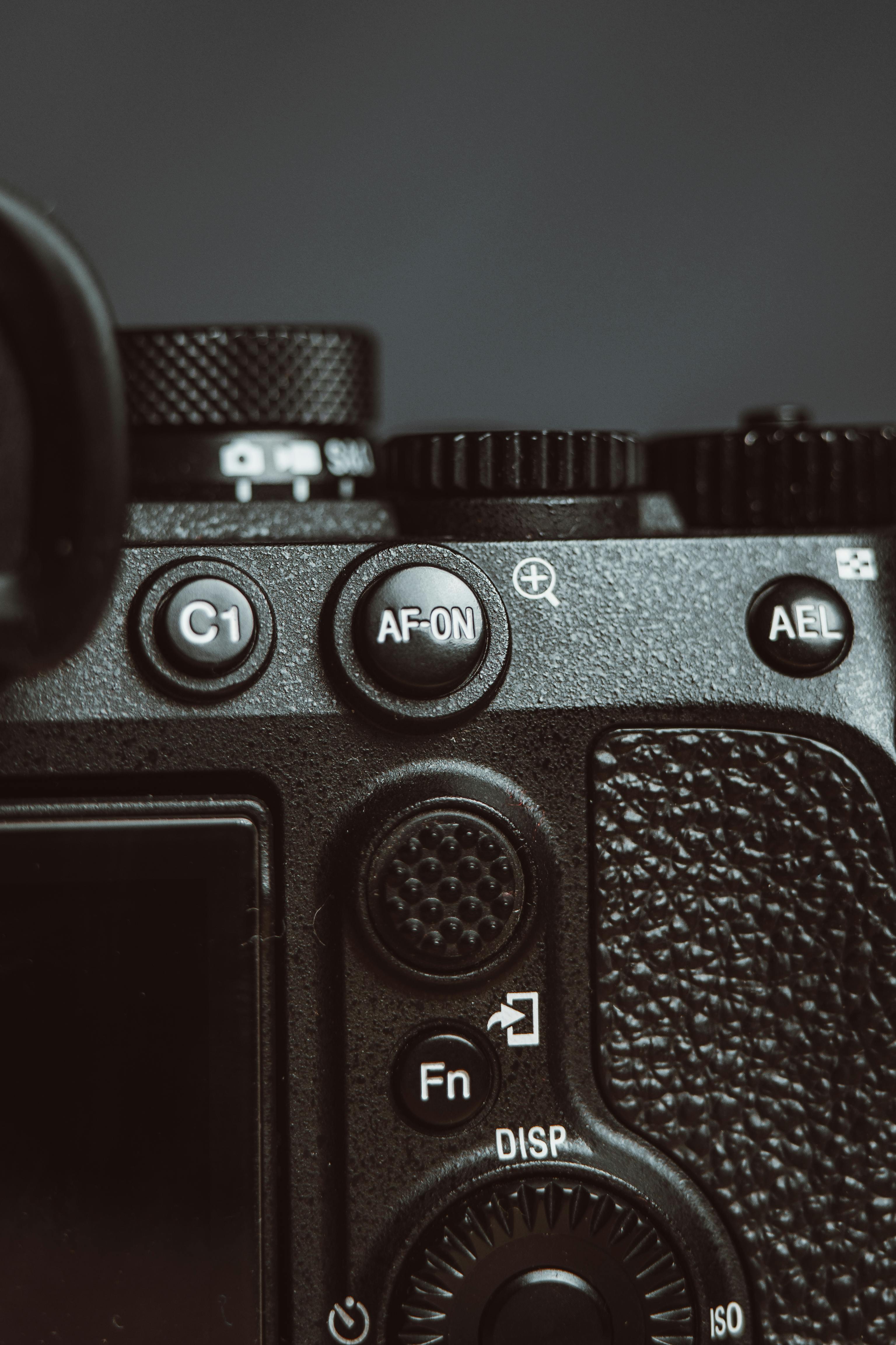 Buttons of Vintage Analog Camera · Free Stock Photo