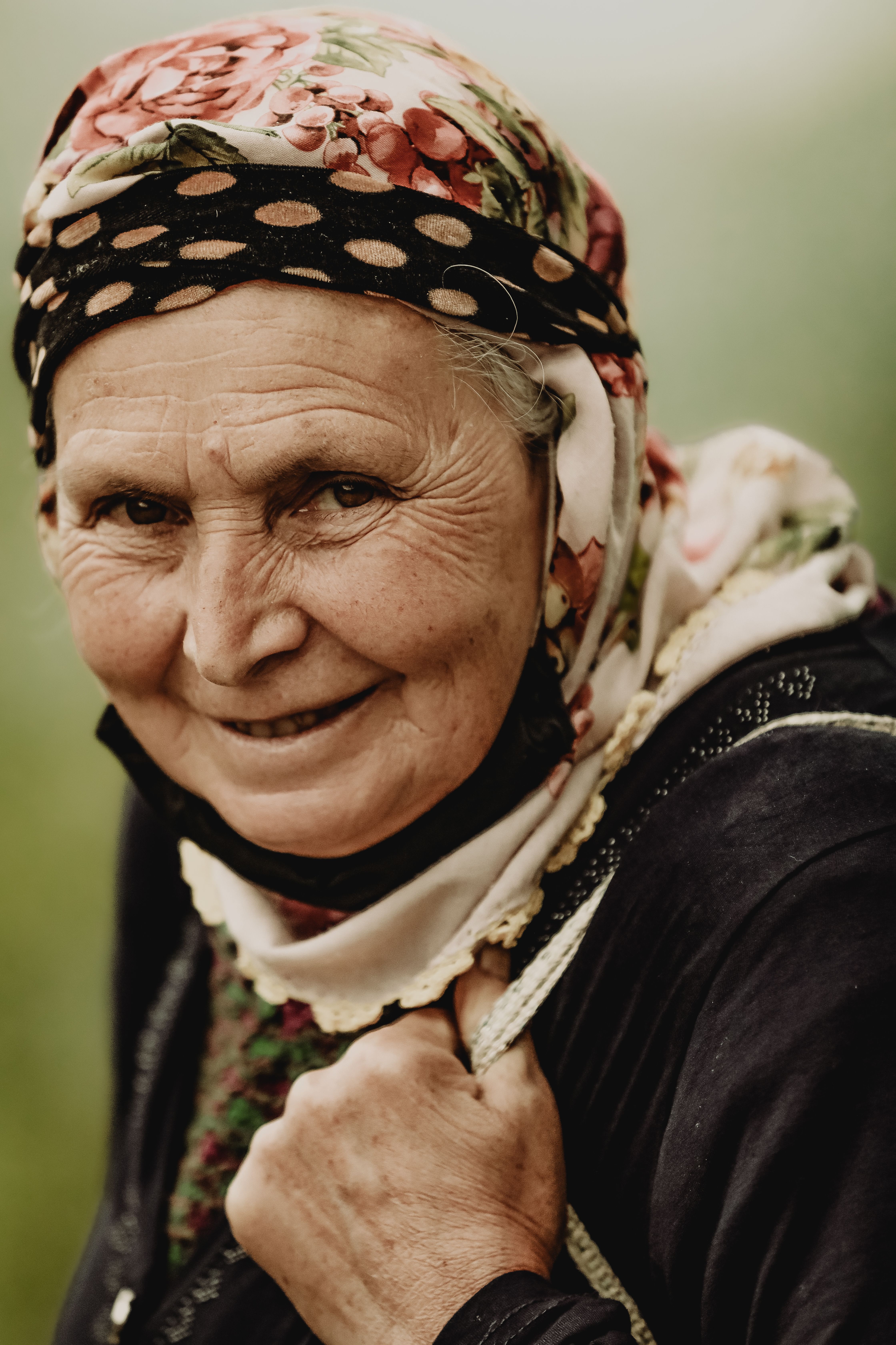 Portrait of a Woman Smiling · Free Stock Photo