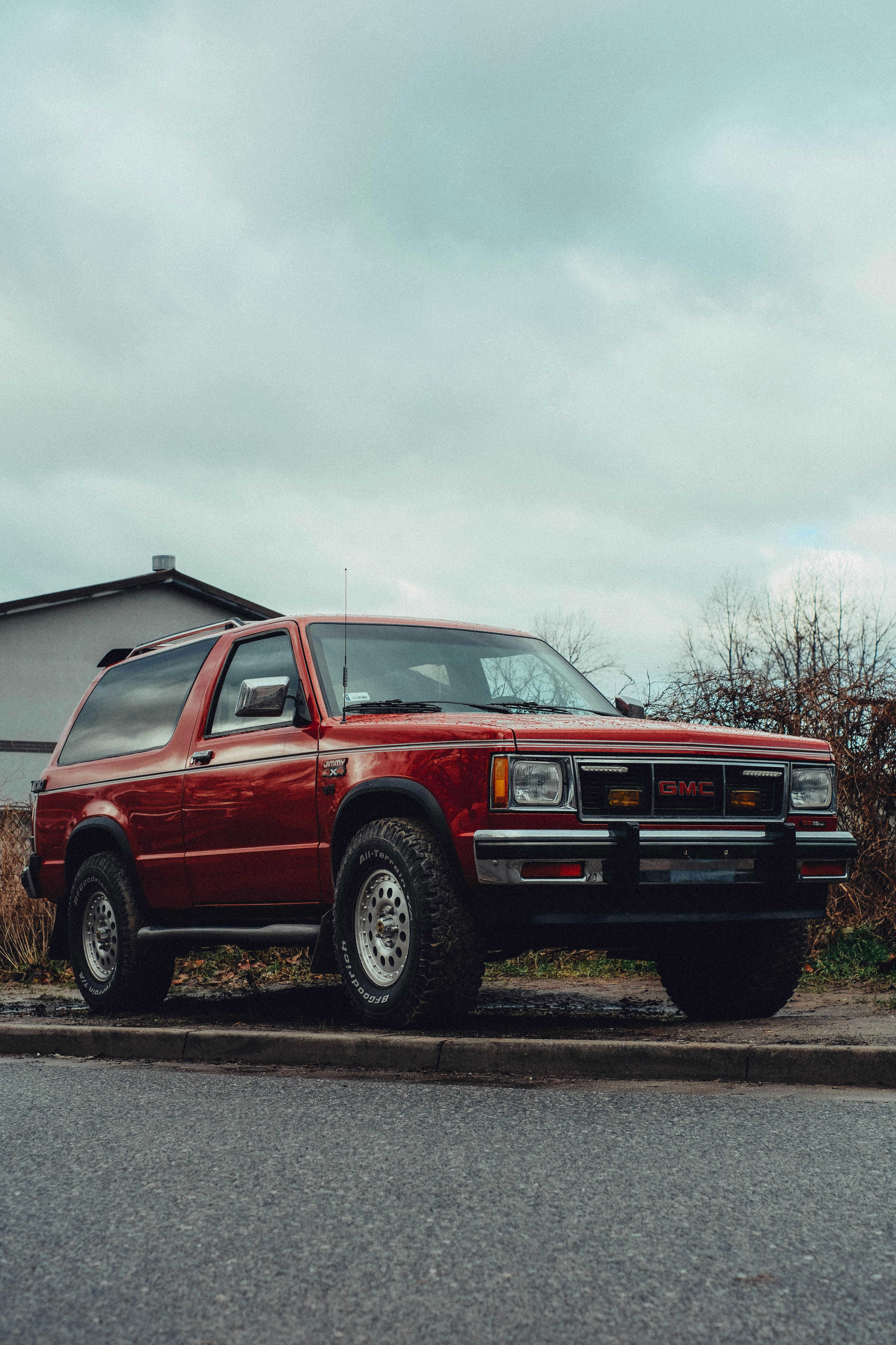 Red, Vintage GMC Jimmy Car · Free Stock Photo