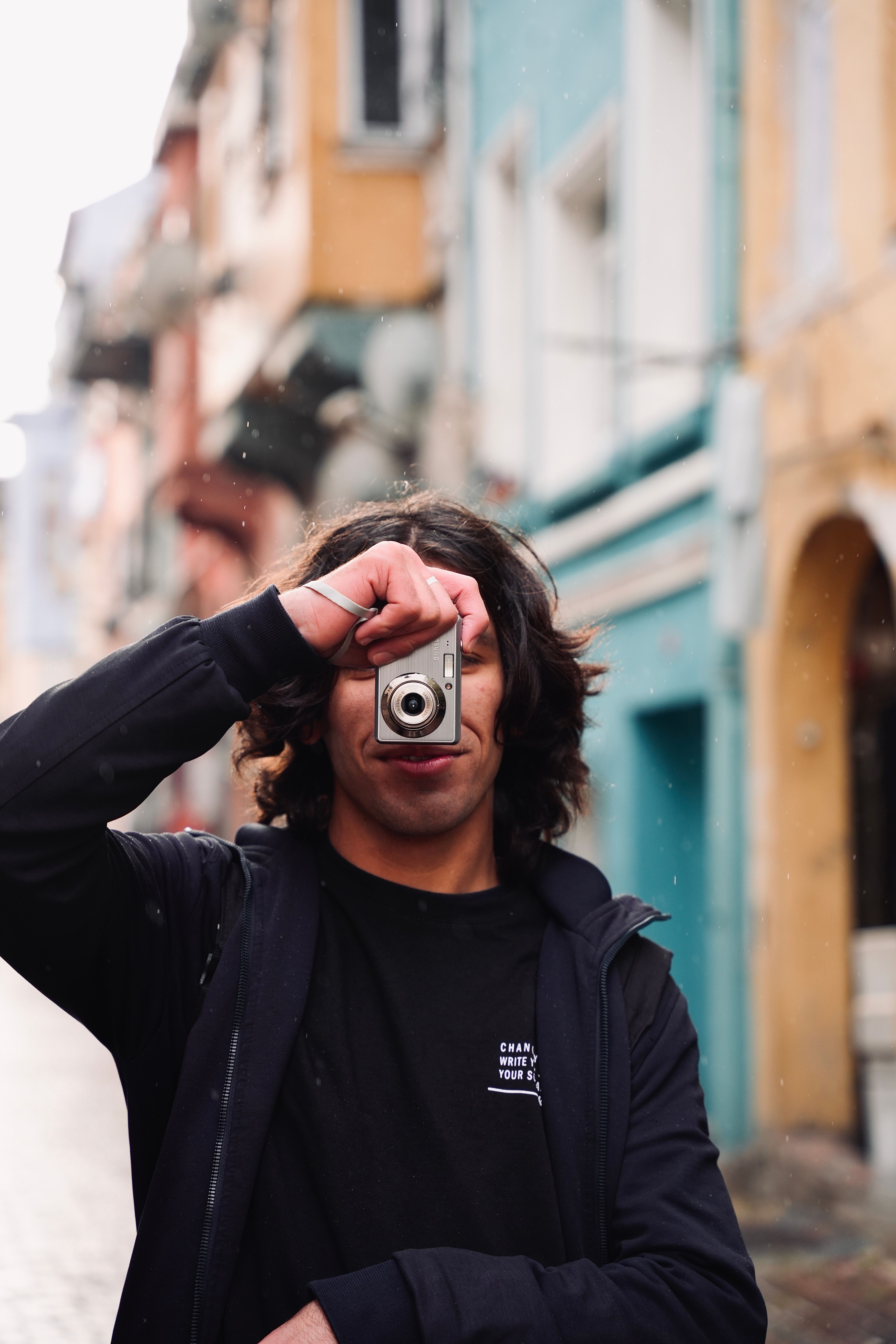 Man Using Digital Camera · Free Stock Photo