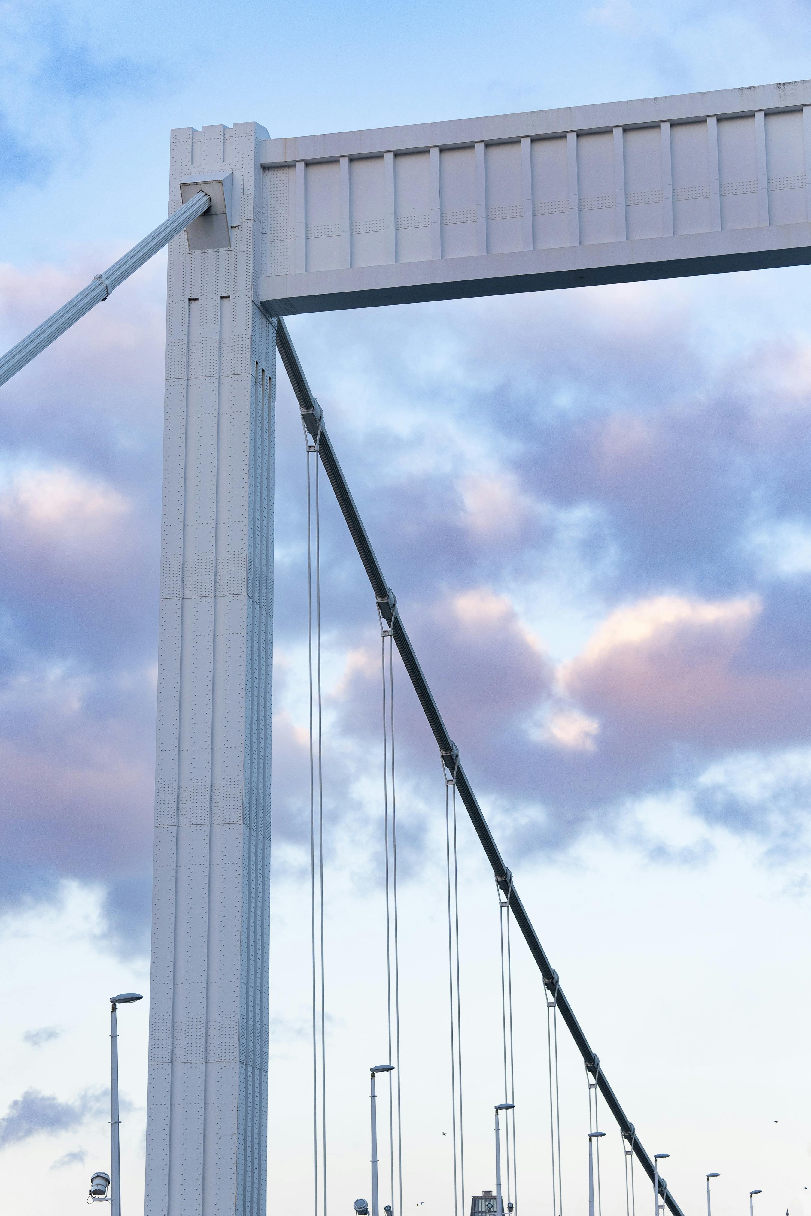 Gray Concrete Bridge in Grayscale Photography · Free Stock Photo