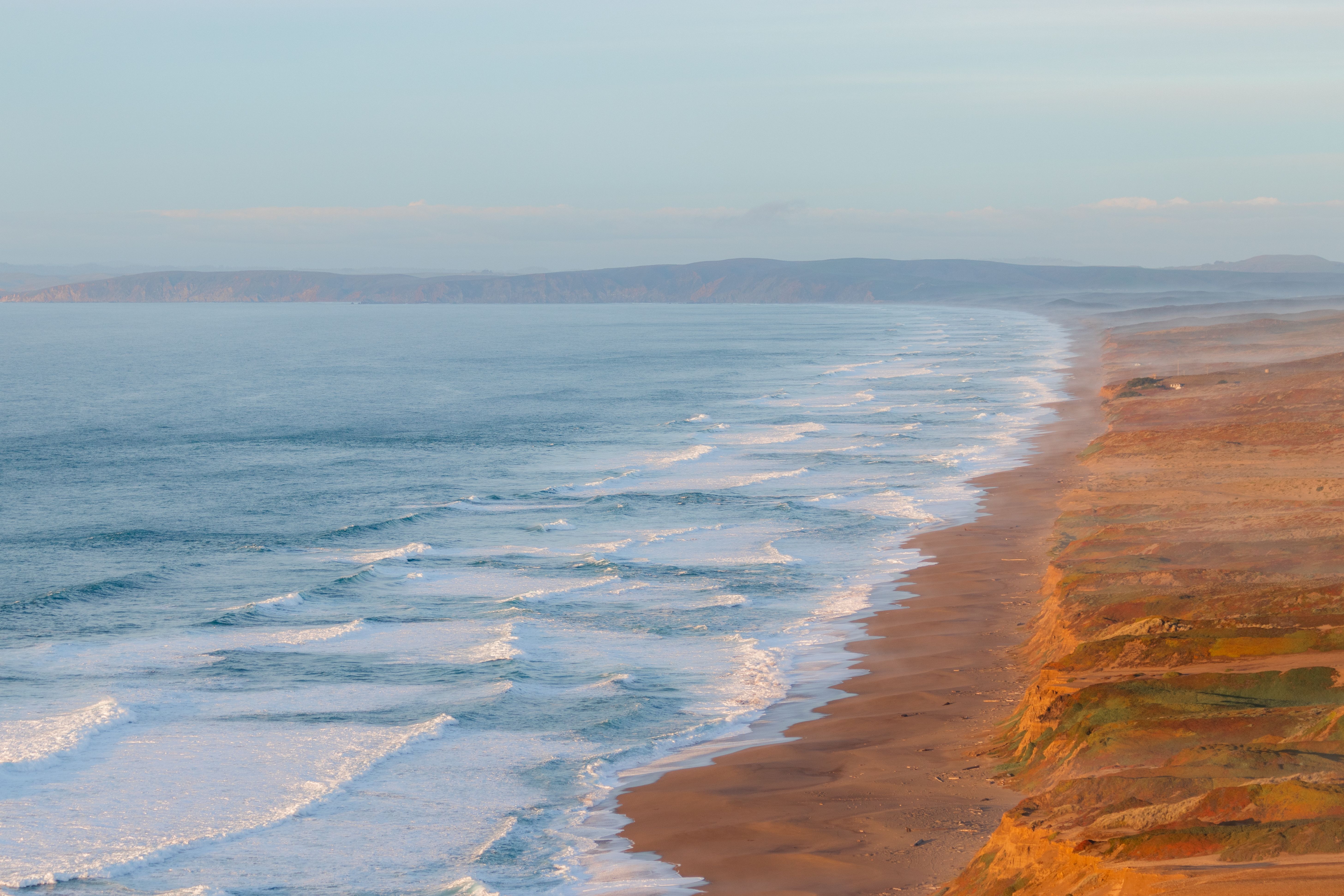 Birds Eye View of Sea Coast · Free Stock Photo