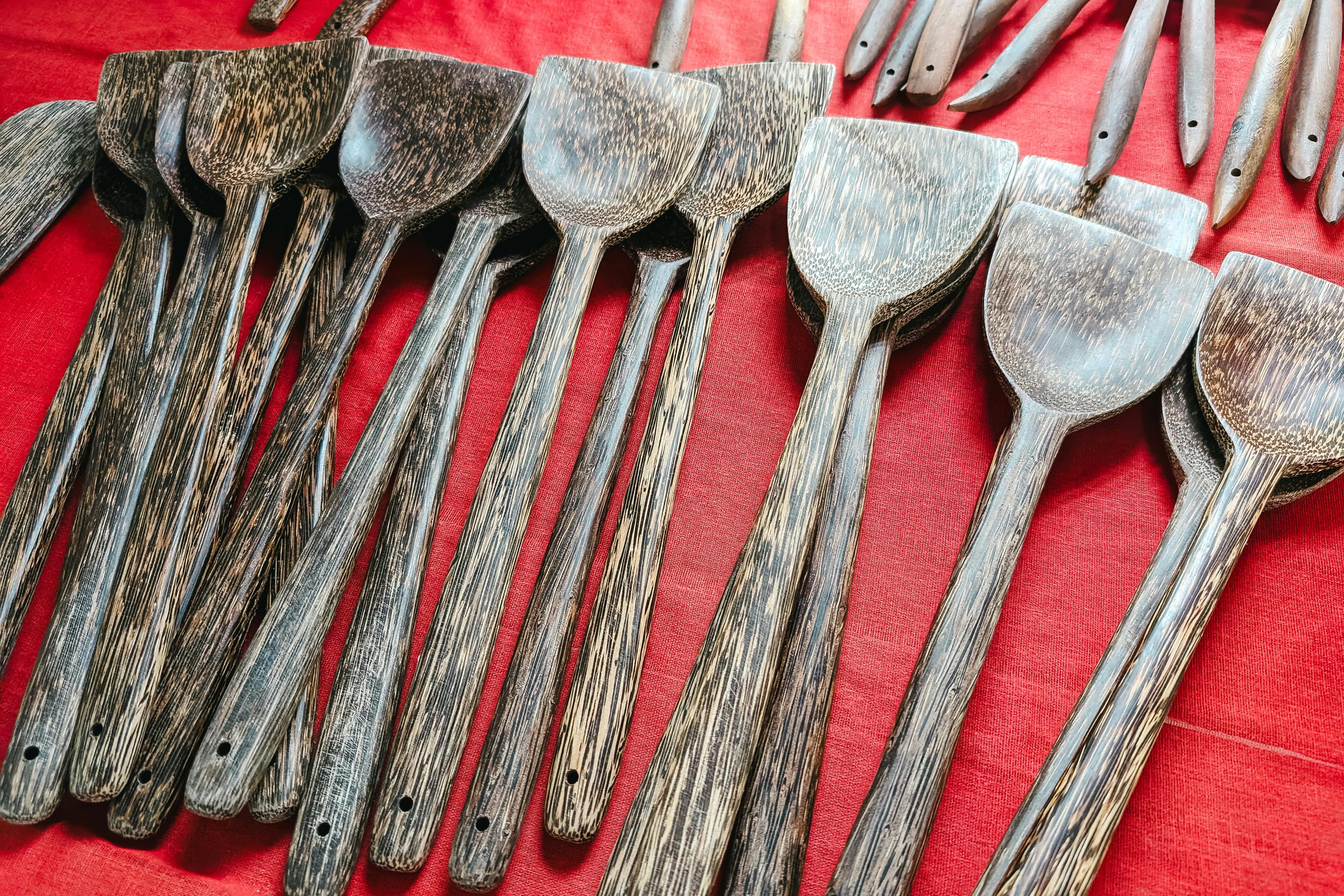 Wooden Kitchen Spoons · Free Stock Photo