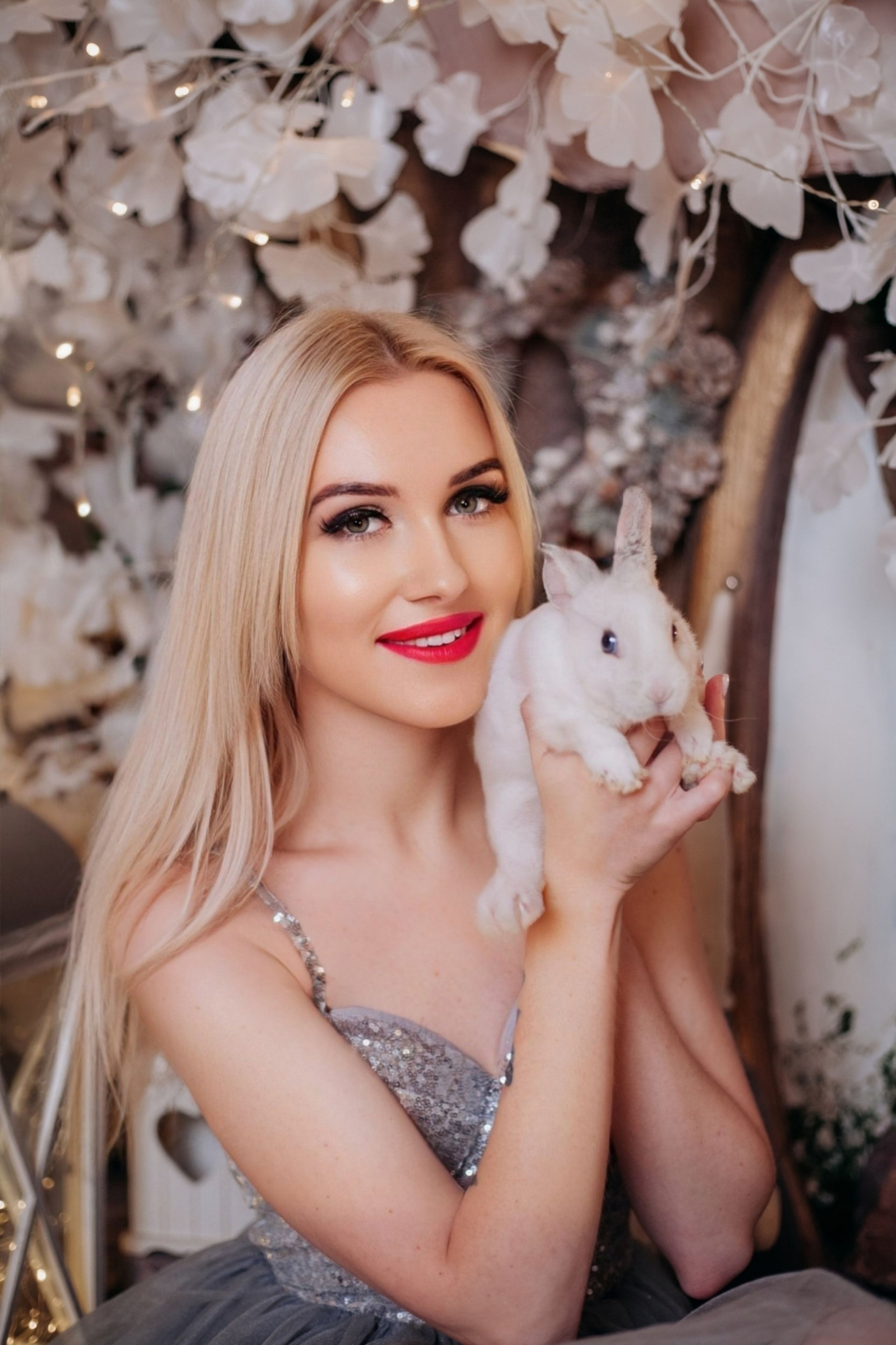Woman With Rabbit Photos, Download The BEST Free Woman With Rabbit ...