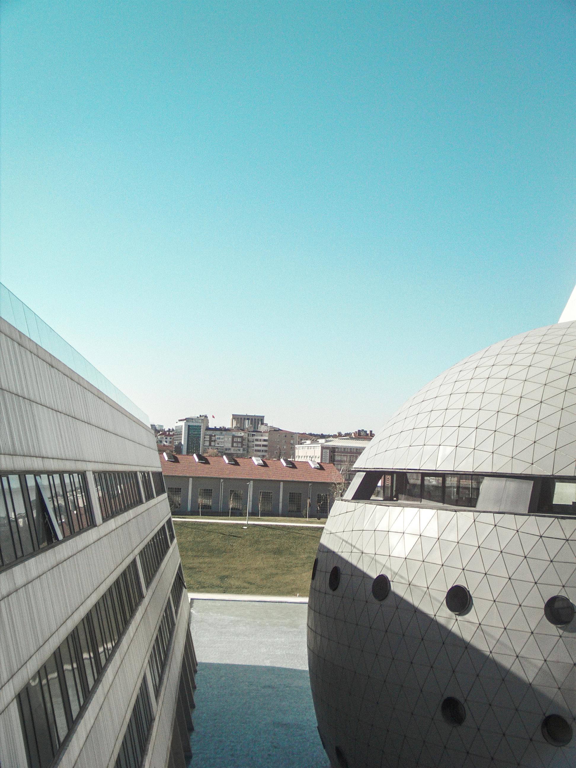 Clear Sky over CSO Ada Ankara · Free Stock Photo