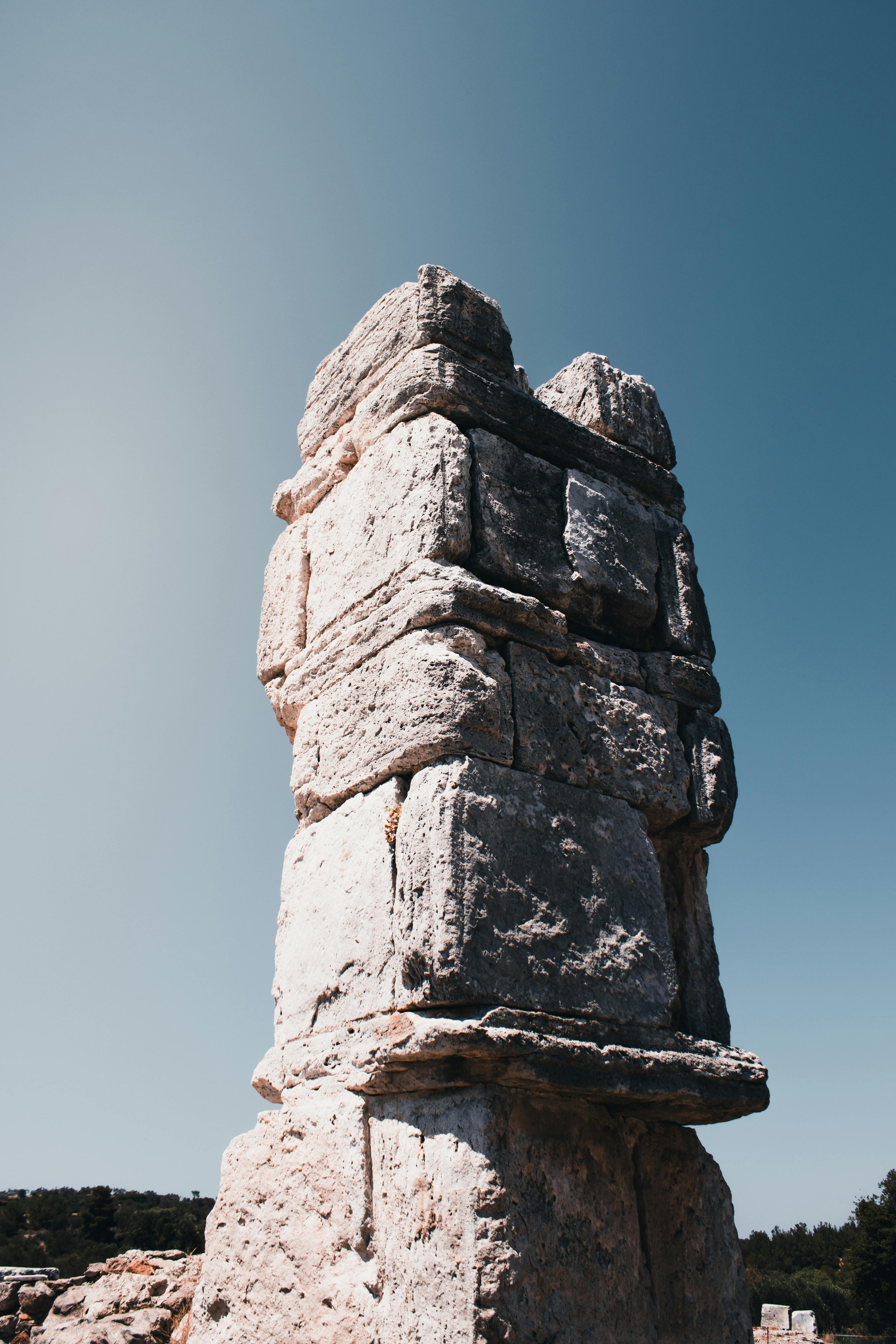 Ancient, Stone Column · Free Stock Photo