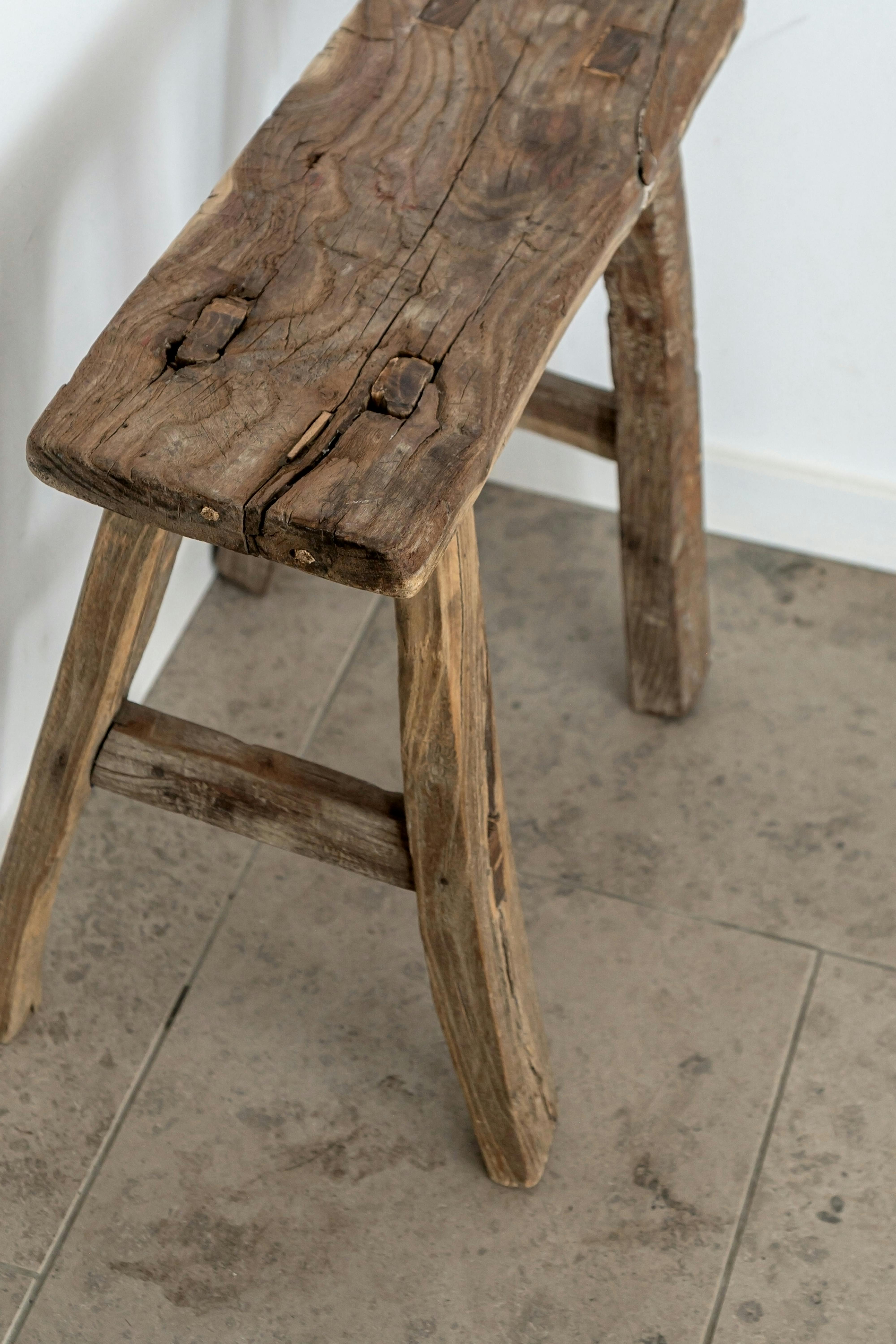 An Old Wooden Stool · Free Stock Photo