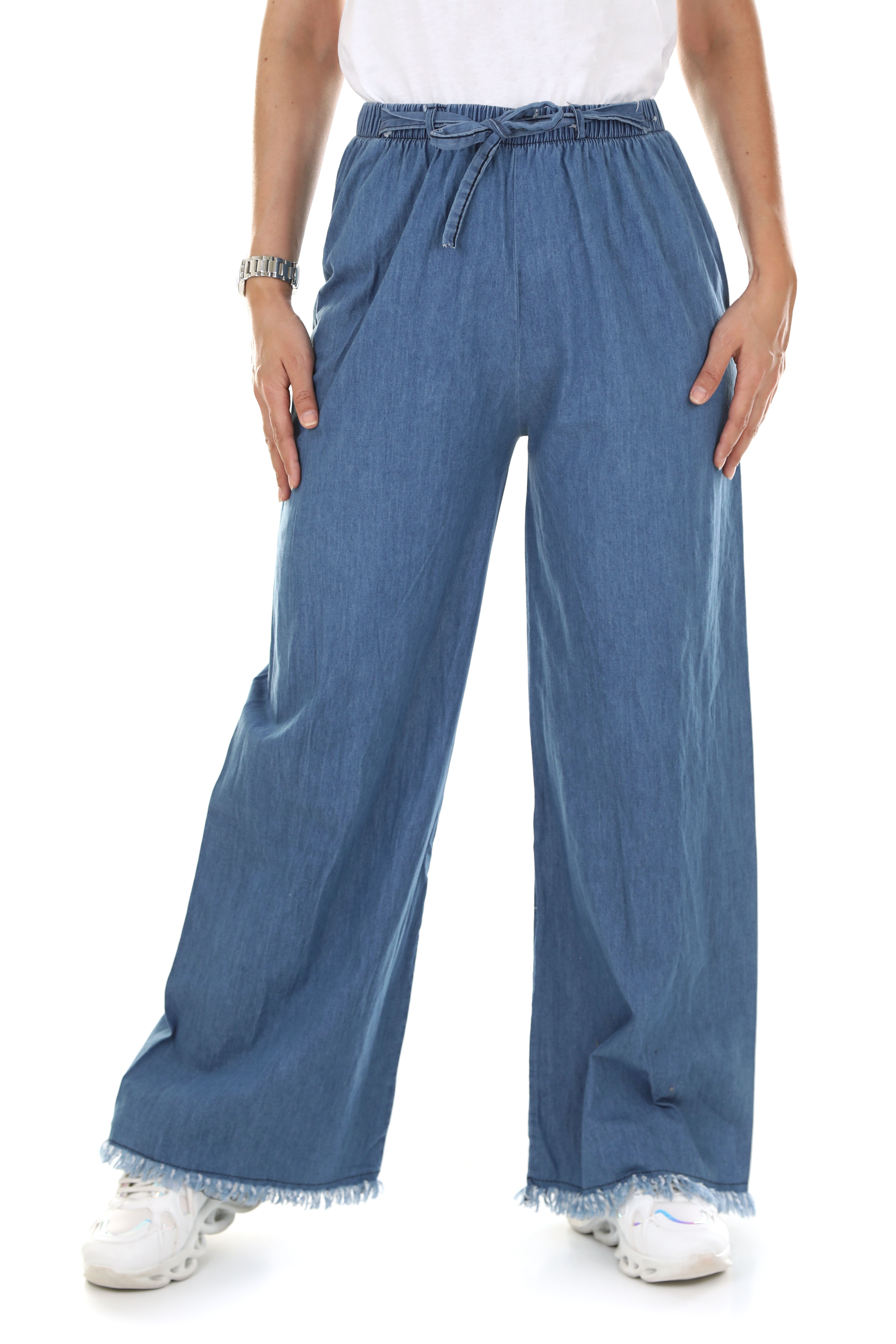 Gratis stockfoto van blauwe denim, broek met wijde pijpen, casual ...