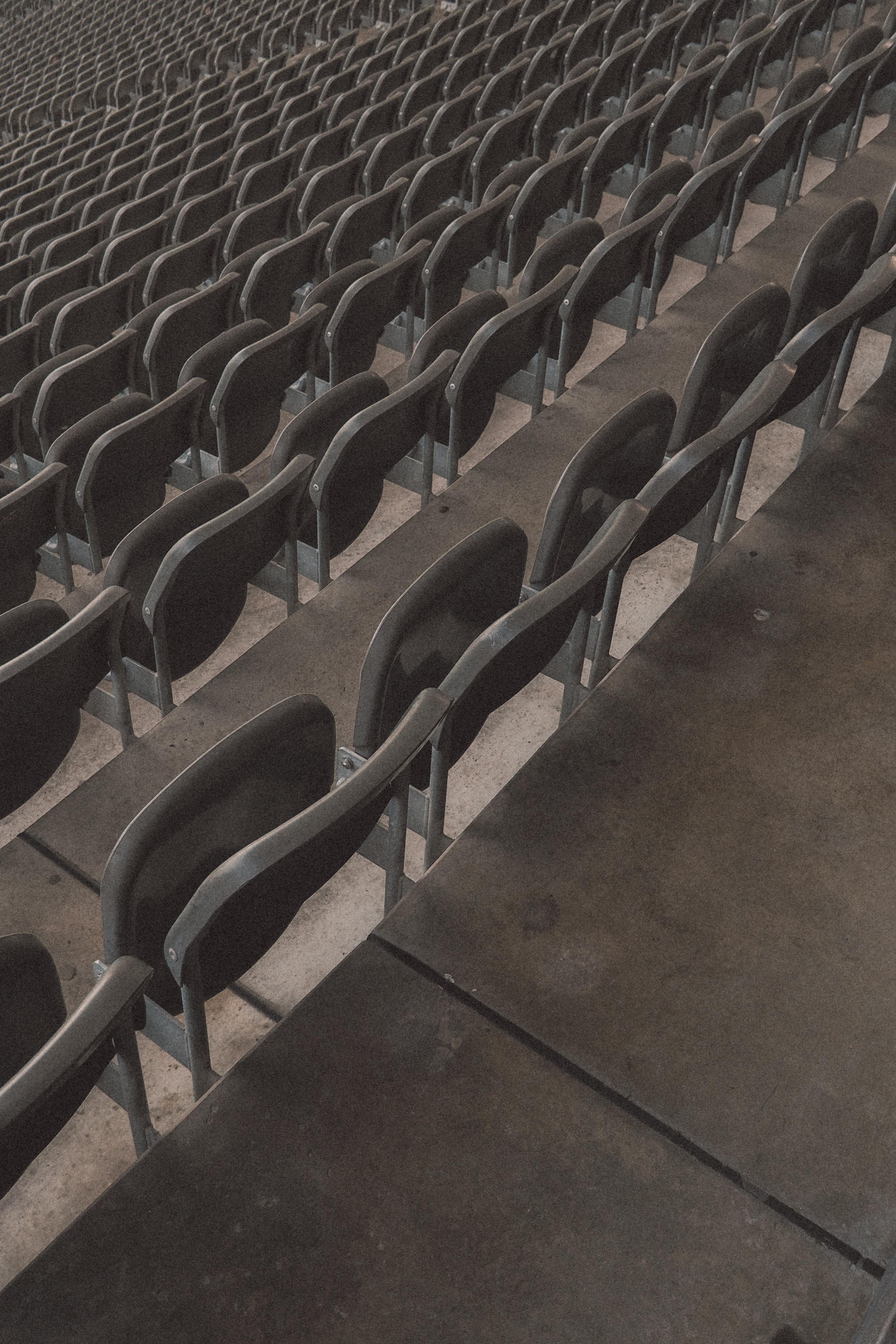 Empty Seats at Stadium · Free Stock Photo