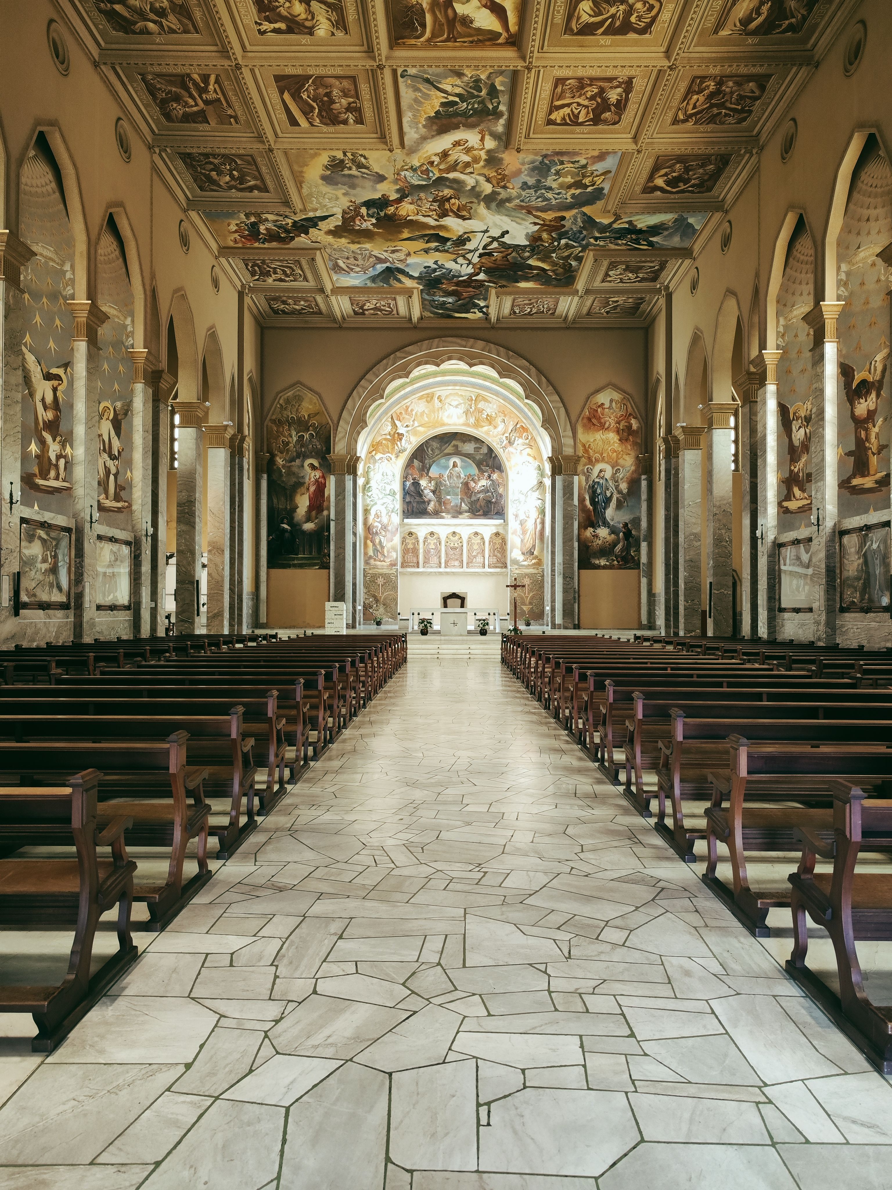 Church Aisle Photo · Free Stock Photo