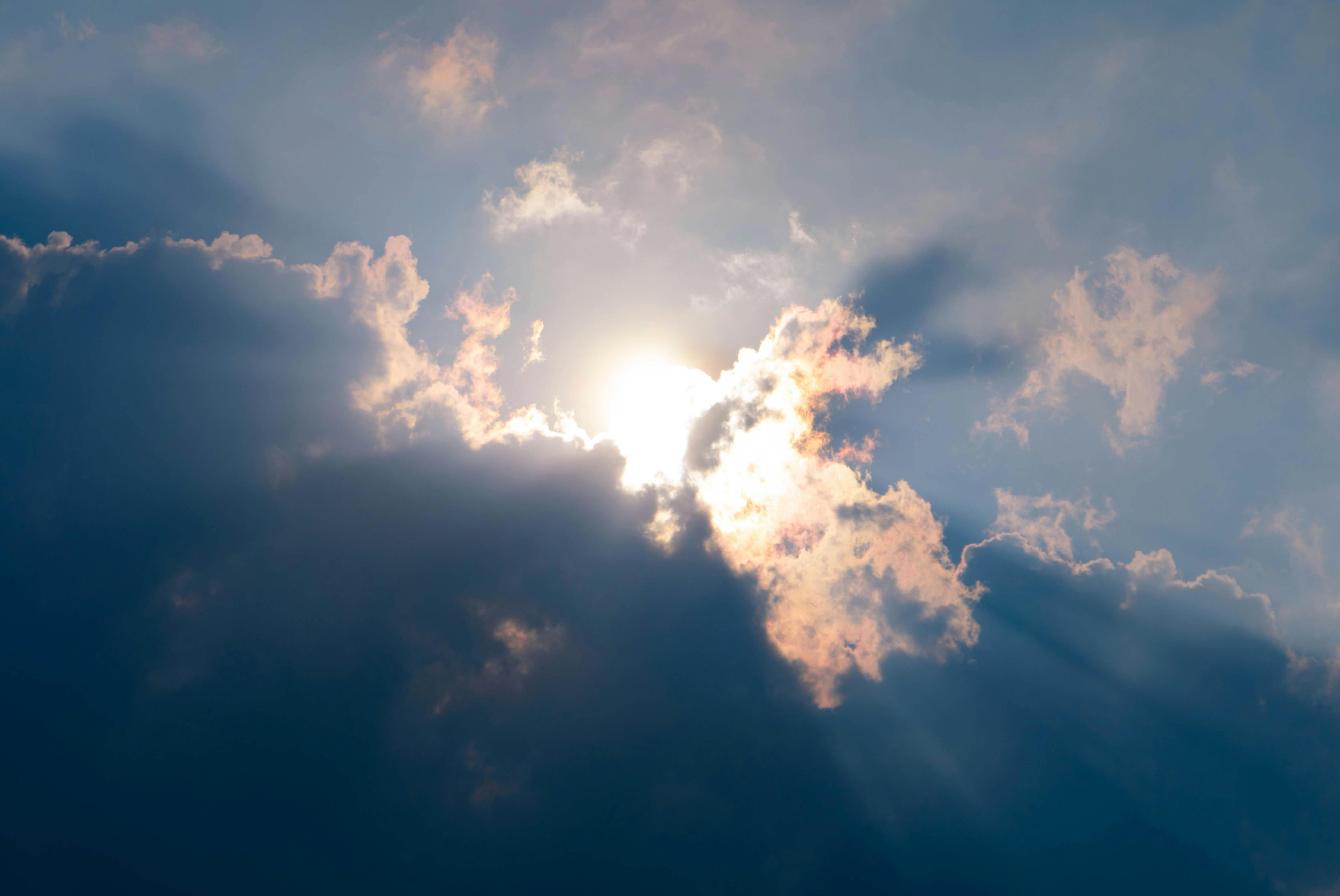 Sky Reflection Illustration · Free Stock Photo