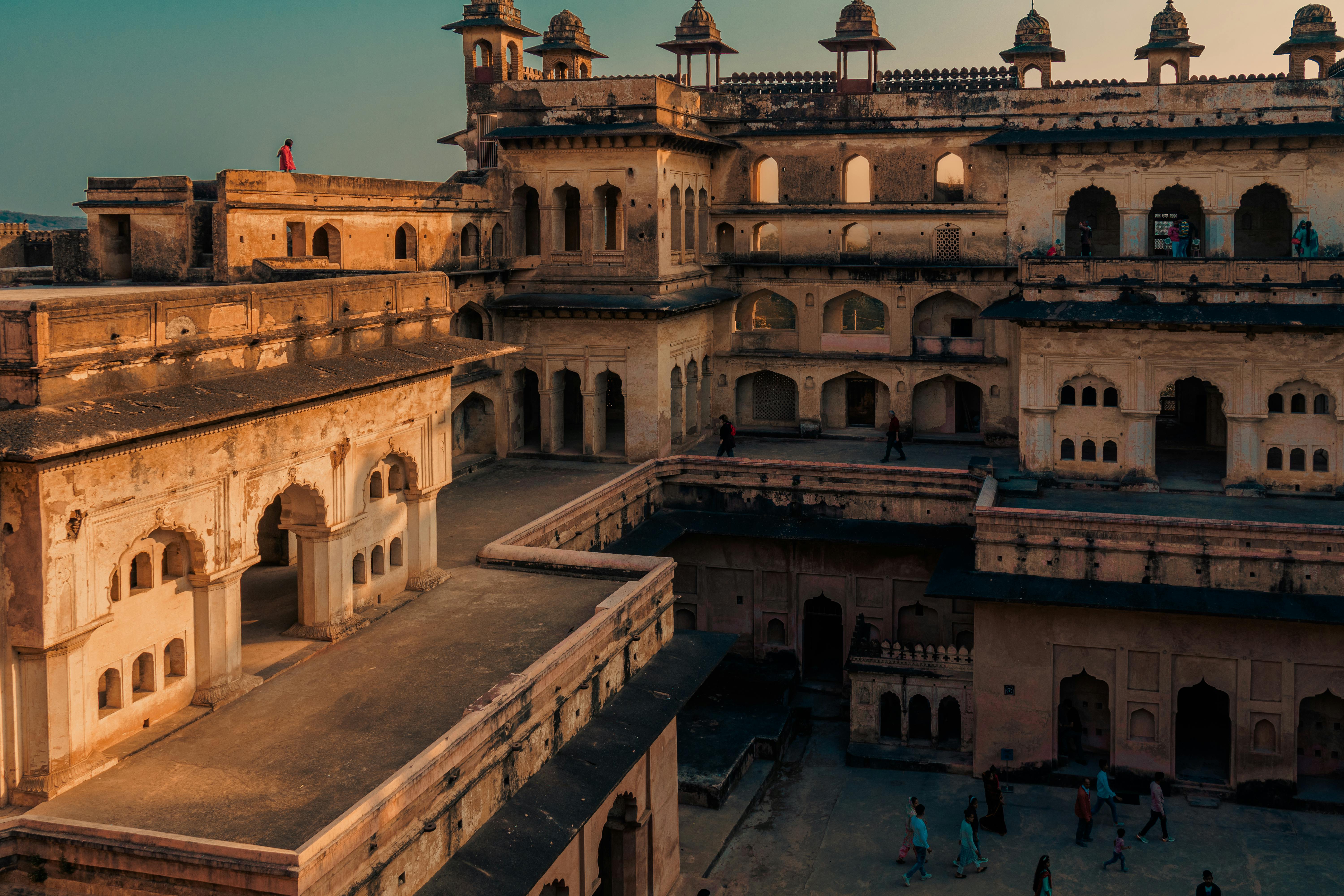 Raja Mahal Palace at Sunset · Free Stock Photo