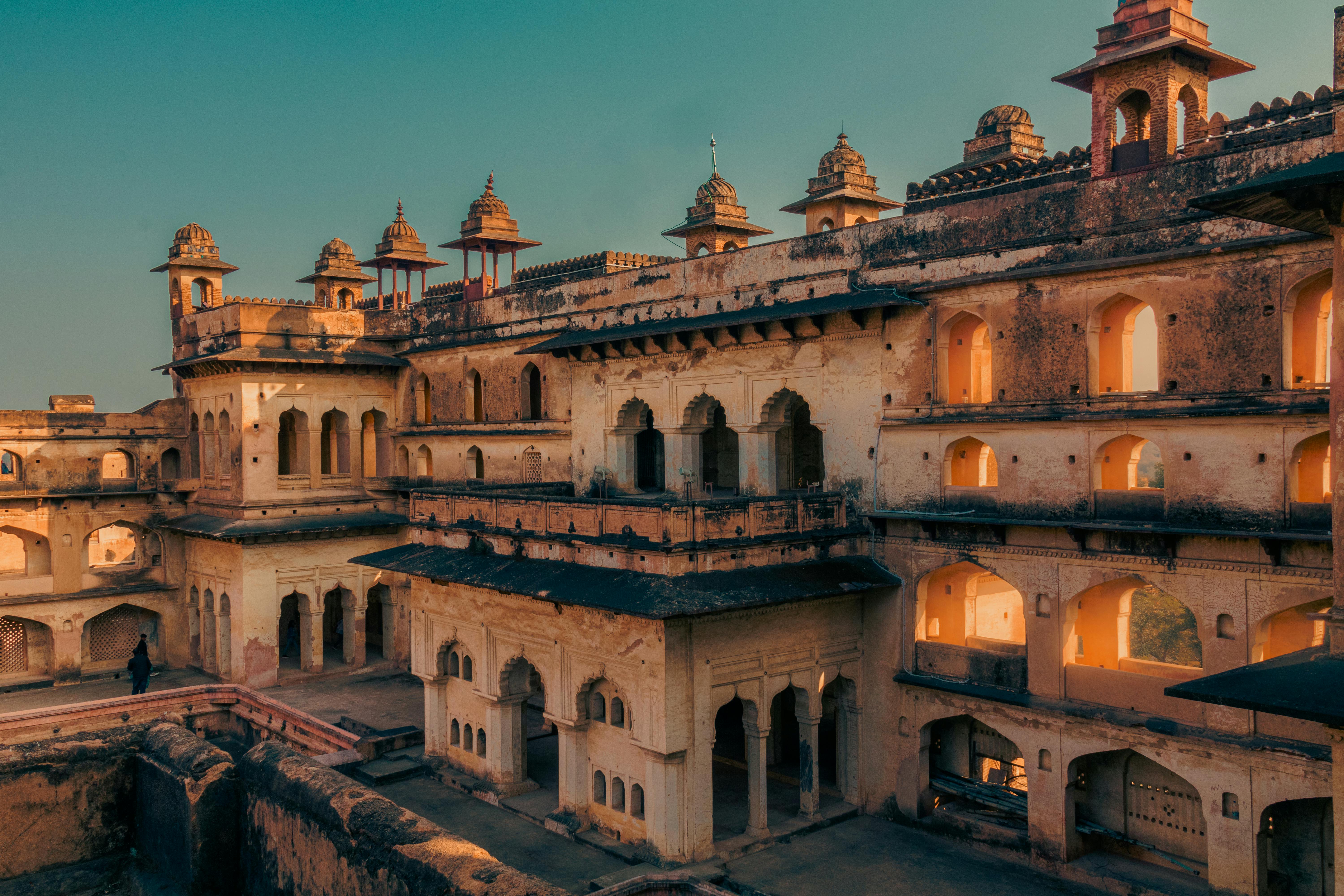 Royal Palace Raja Mahal from the Courtyard Side · Free Stock Photo