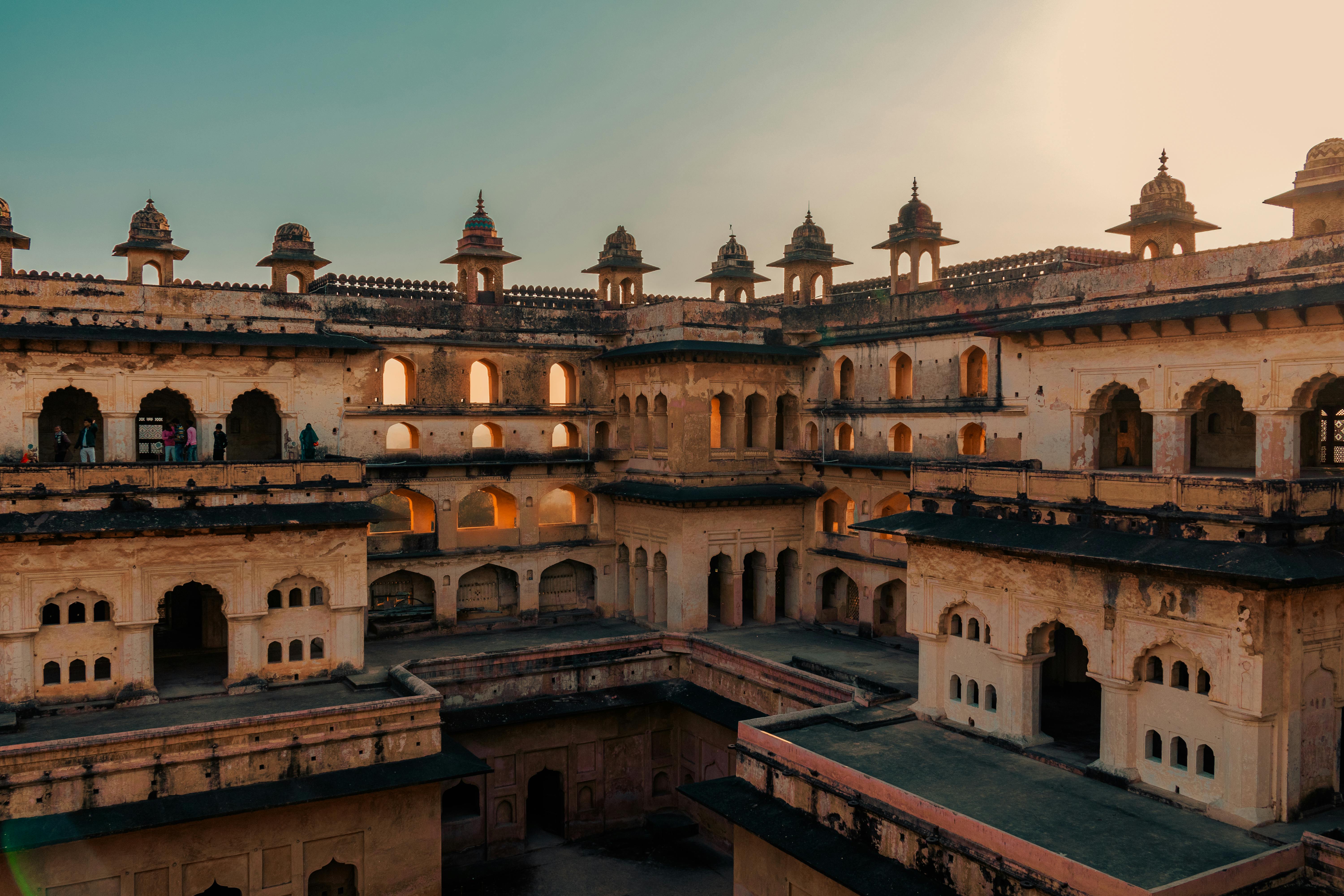 Raja Mahal Palace at Sunset · Free Stock Photo